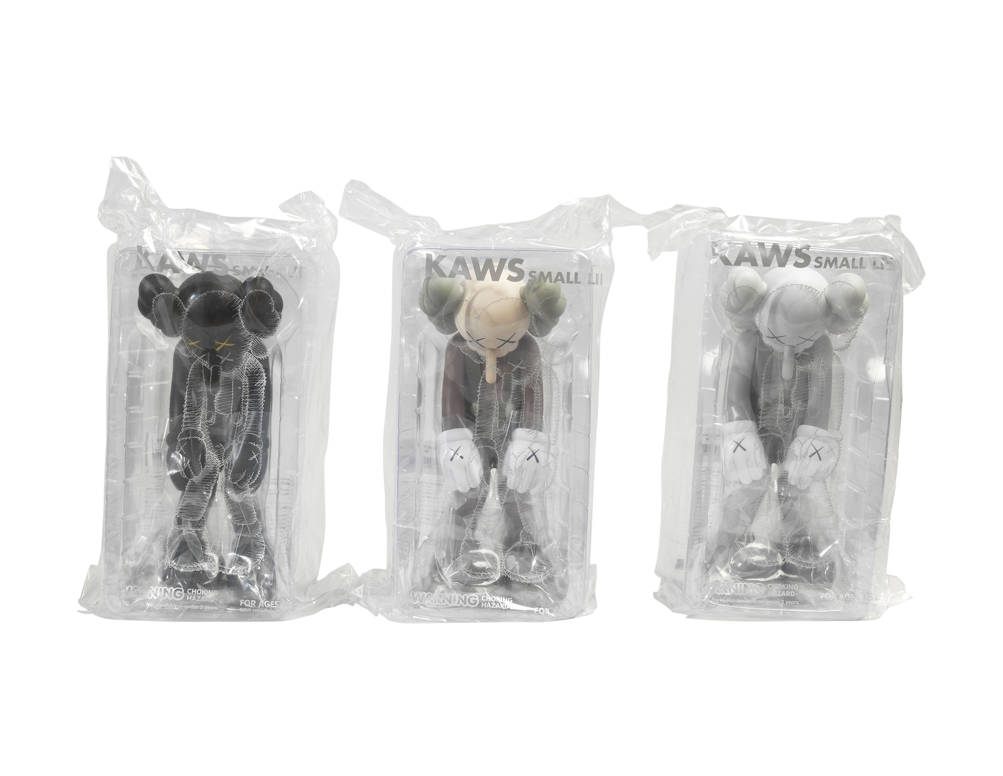 KAWS (B. 1974), Small Lie (Gray, Black, & Brown) | Christie’s