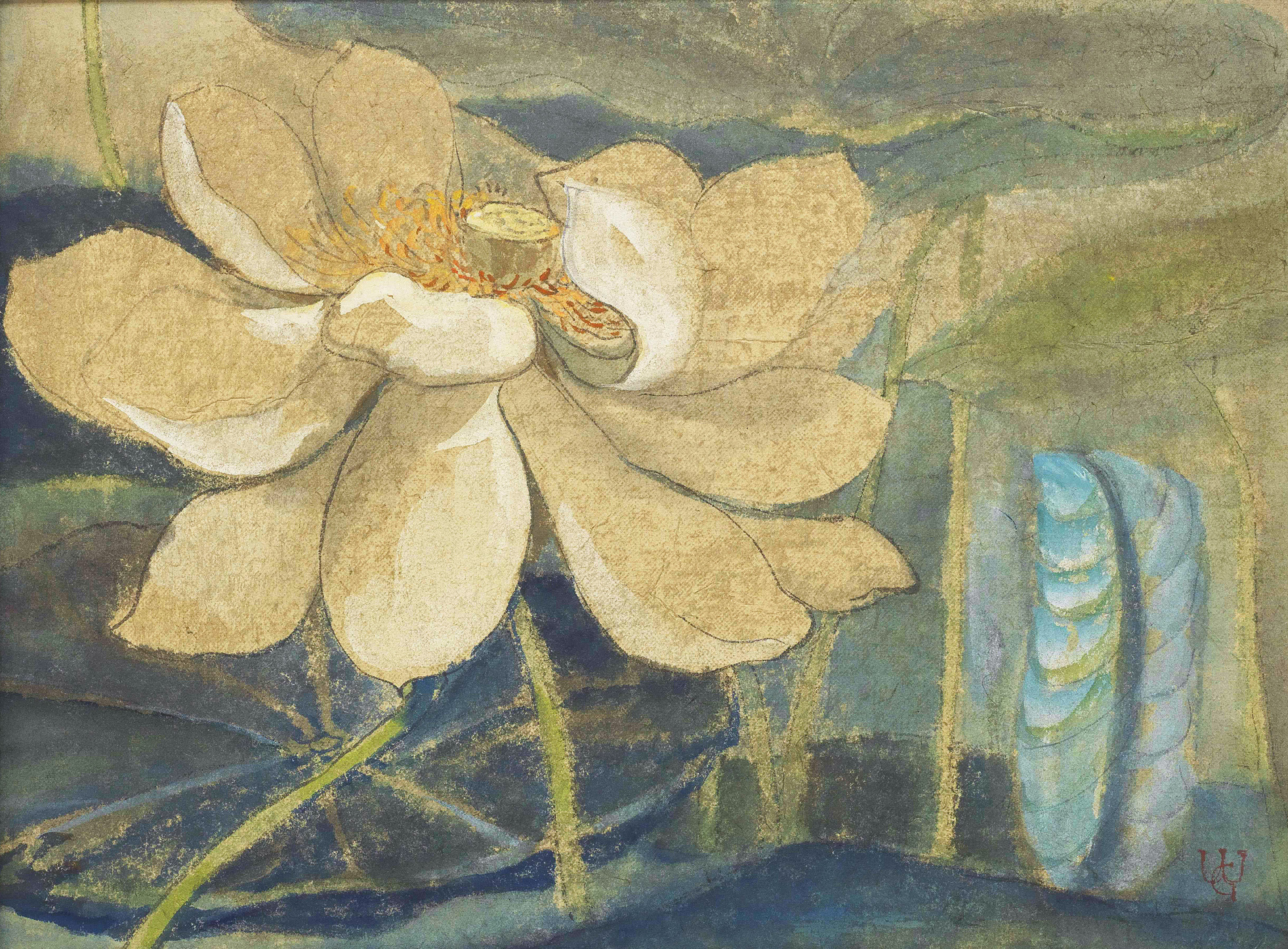 WANG JIYUAN (WANG CHI-YUAN, 1893-1975), Lotus | Christie’s