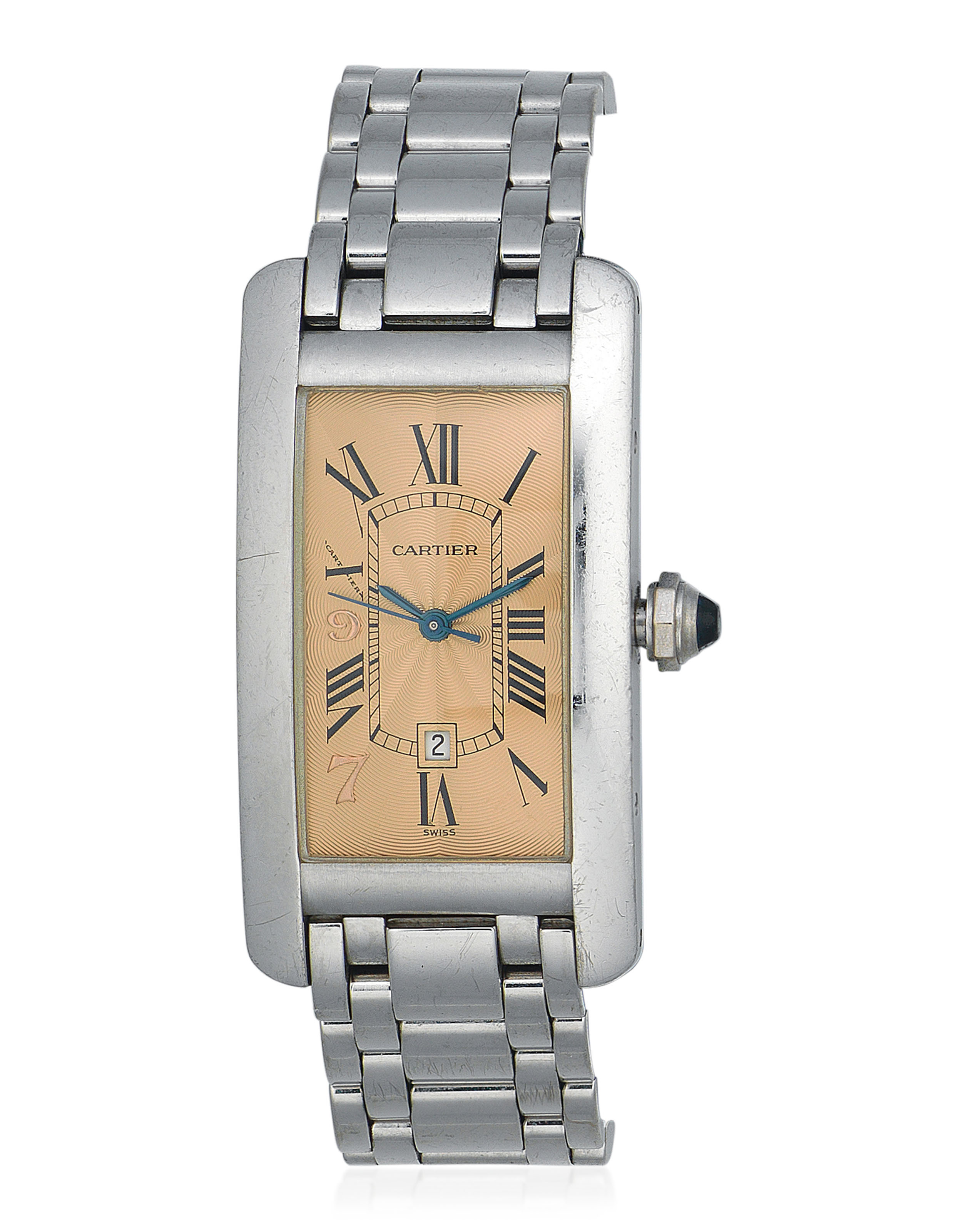 CARTIER LIMITED EDITION 'TANK AMÉRICAINE' WATCH, | Christie’s