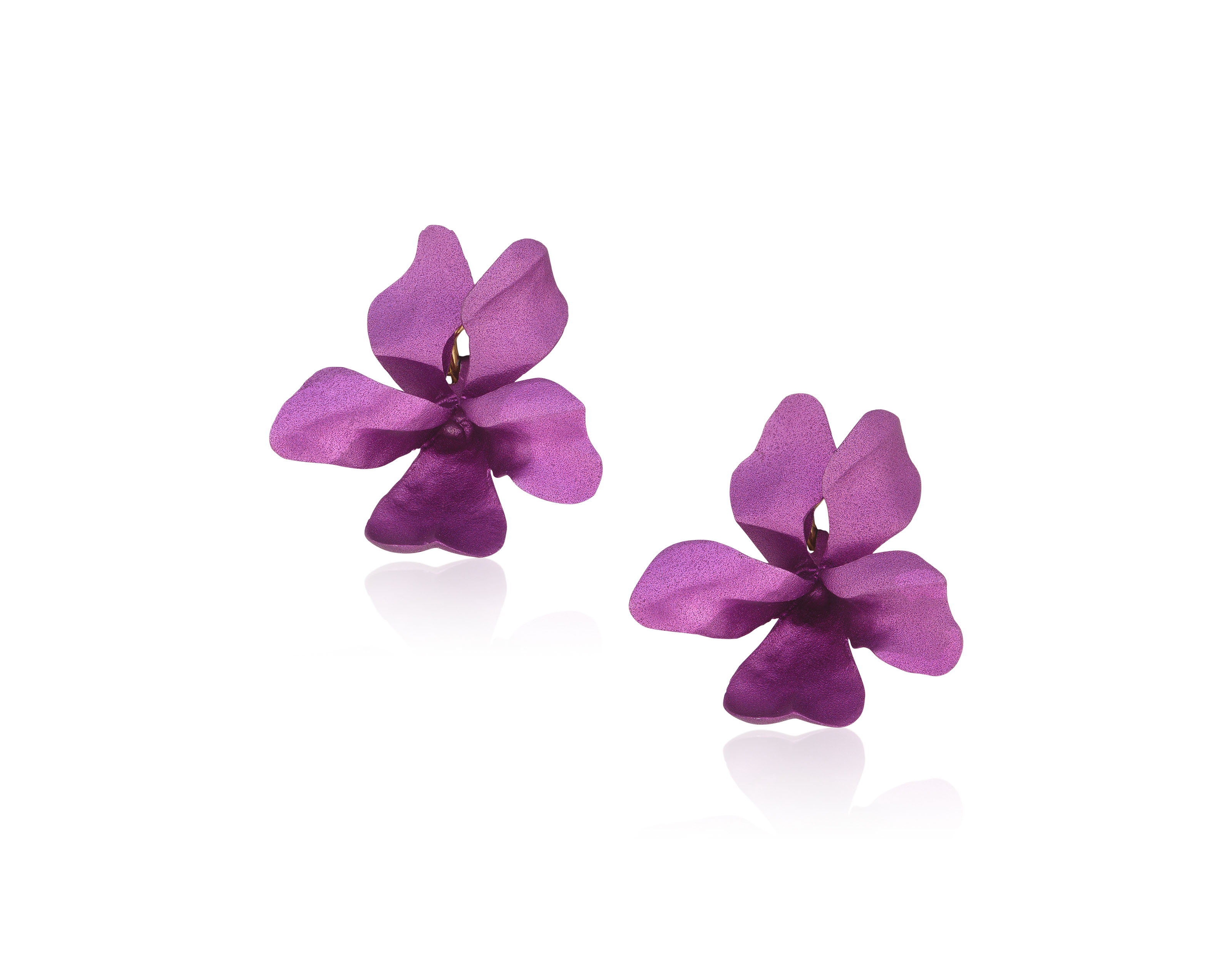 JAR ALUMINIUM 'VIOLET' EARRINGS, | Christie’s