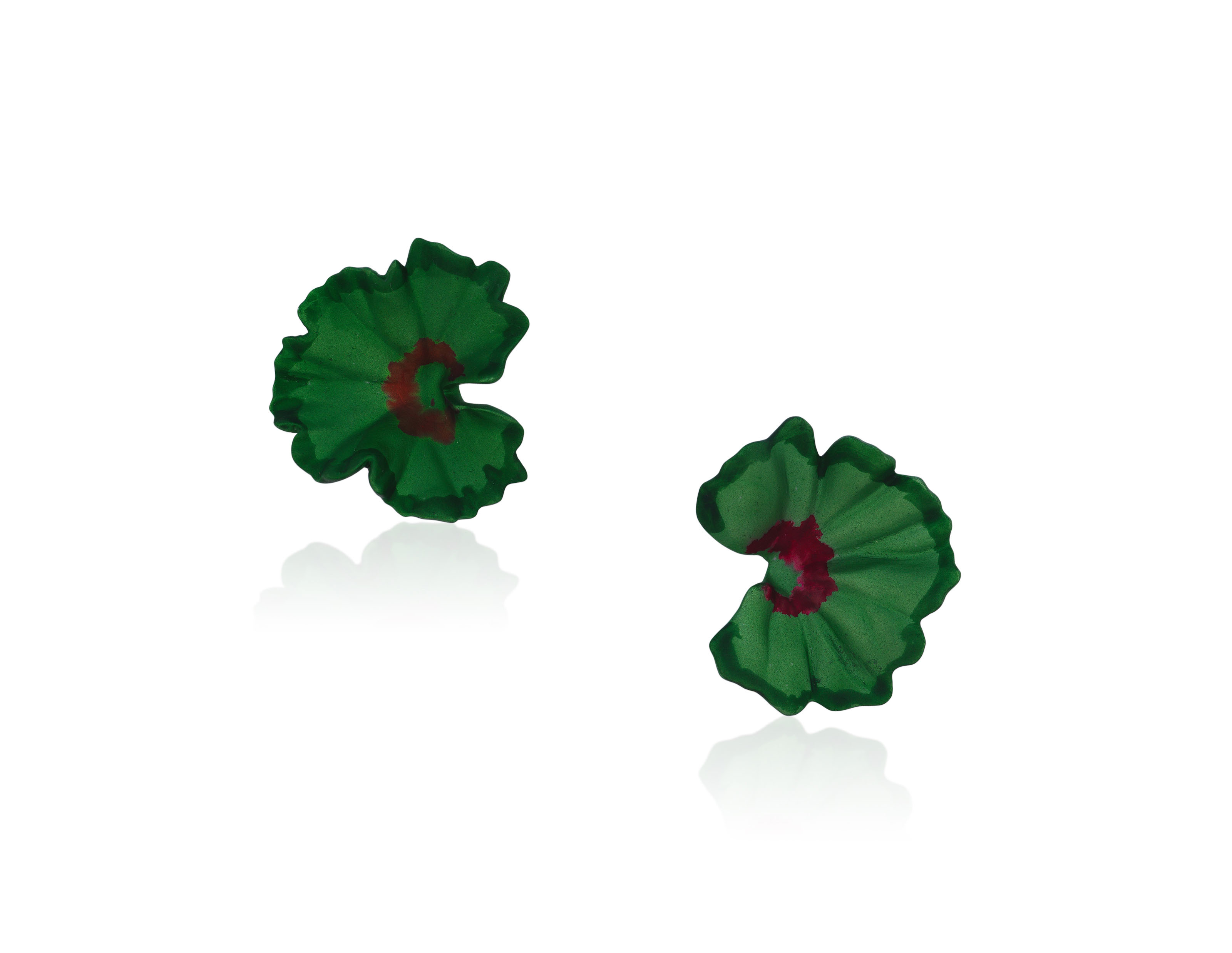 JAR ALUMINIUM GERANIUM EARRINGS, | Christie’s