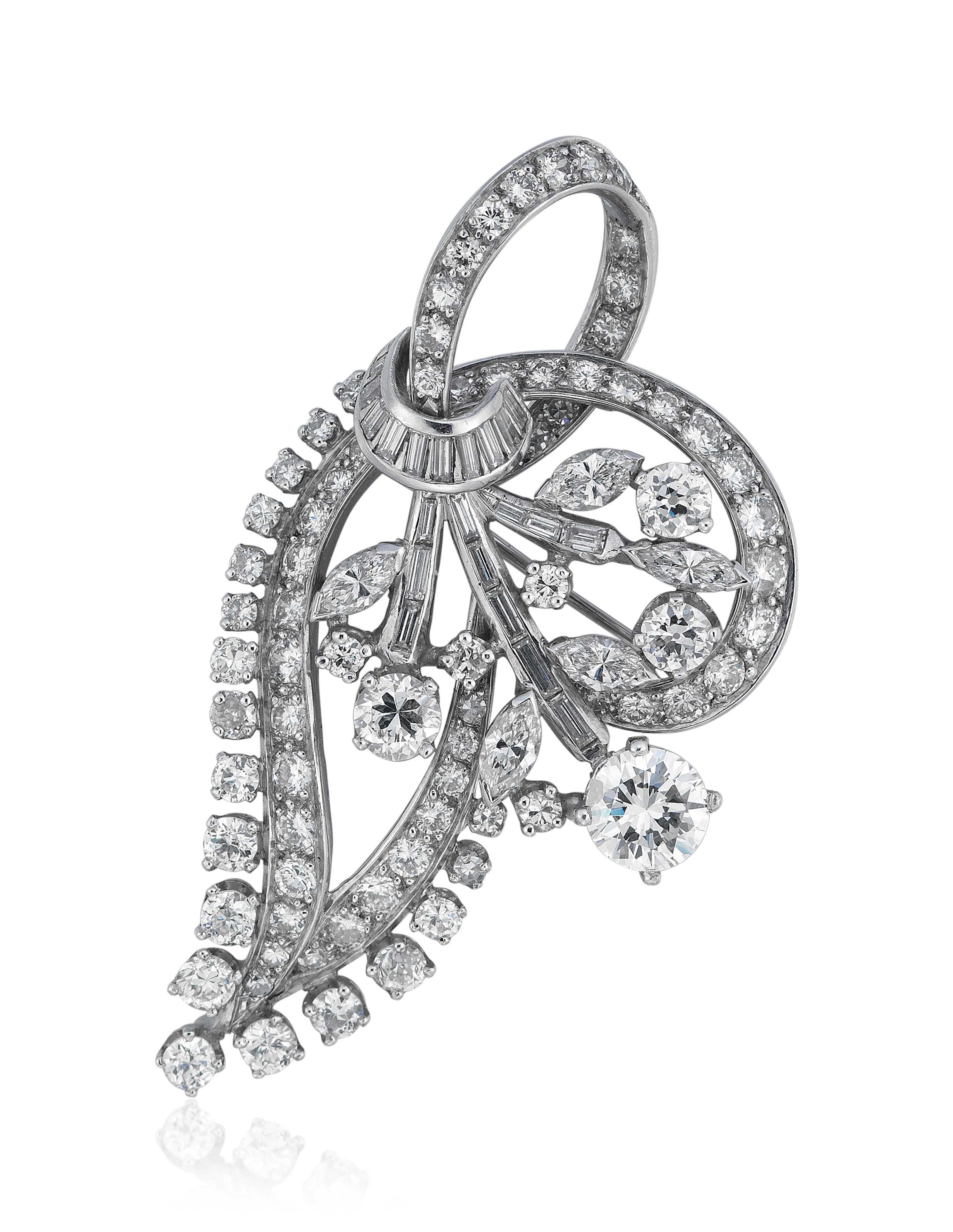 DIAMOND BROOCH, | Christie’s