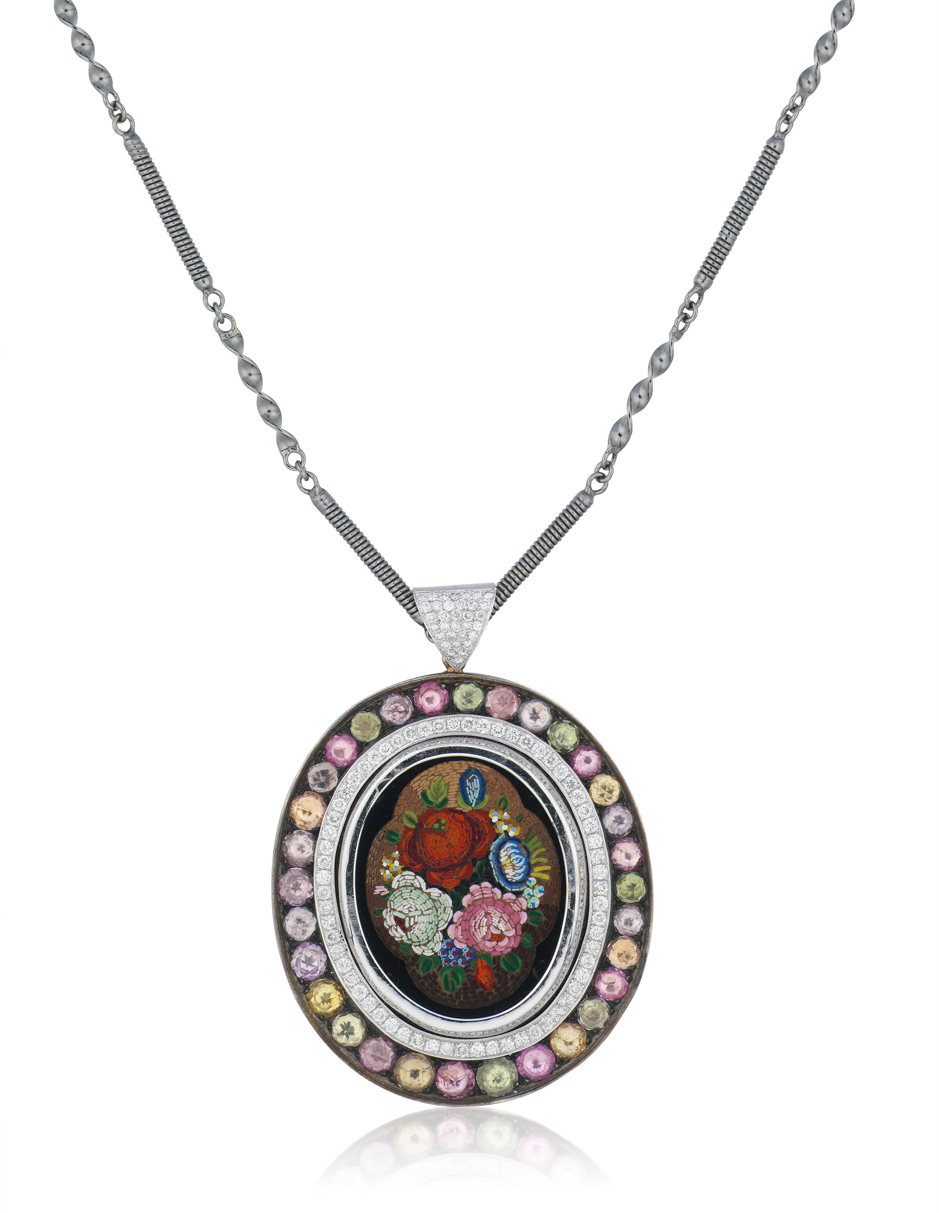 ANDRE MARCHA MULTI-GEM PENDANT NECKLACE, | Christie’s