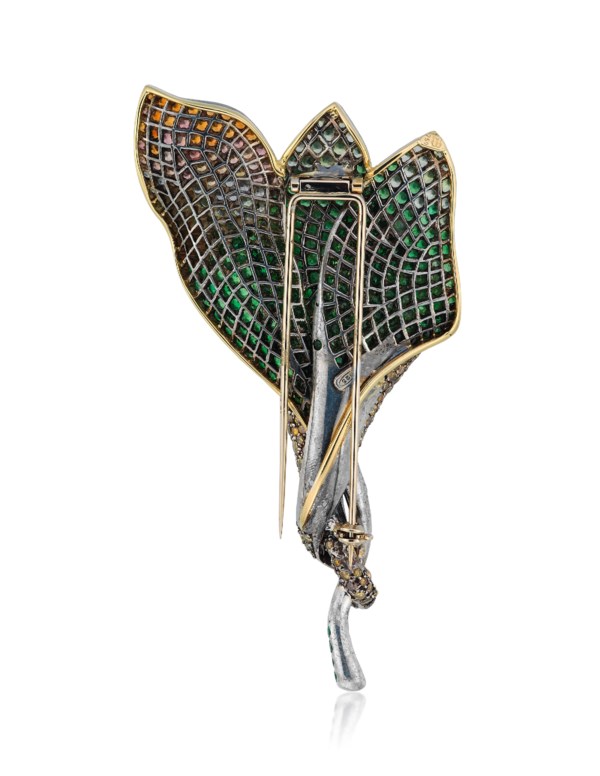ANDRE MARCHA MULTI-GEM BROOCH, | Christie’s