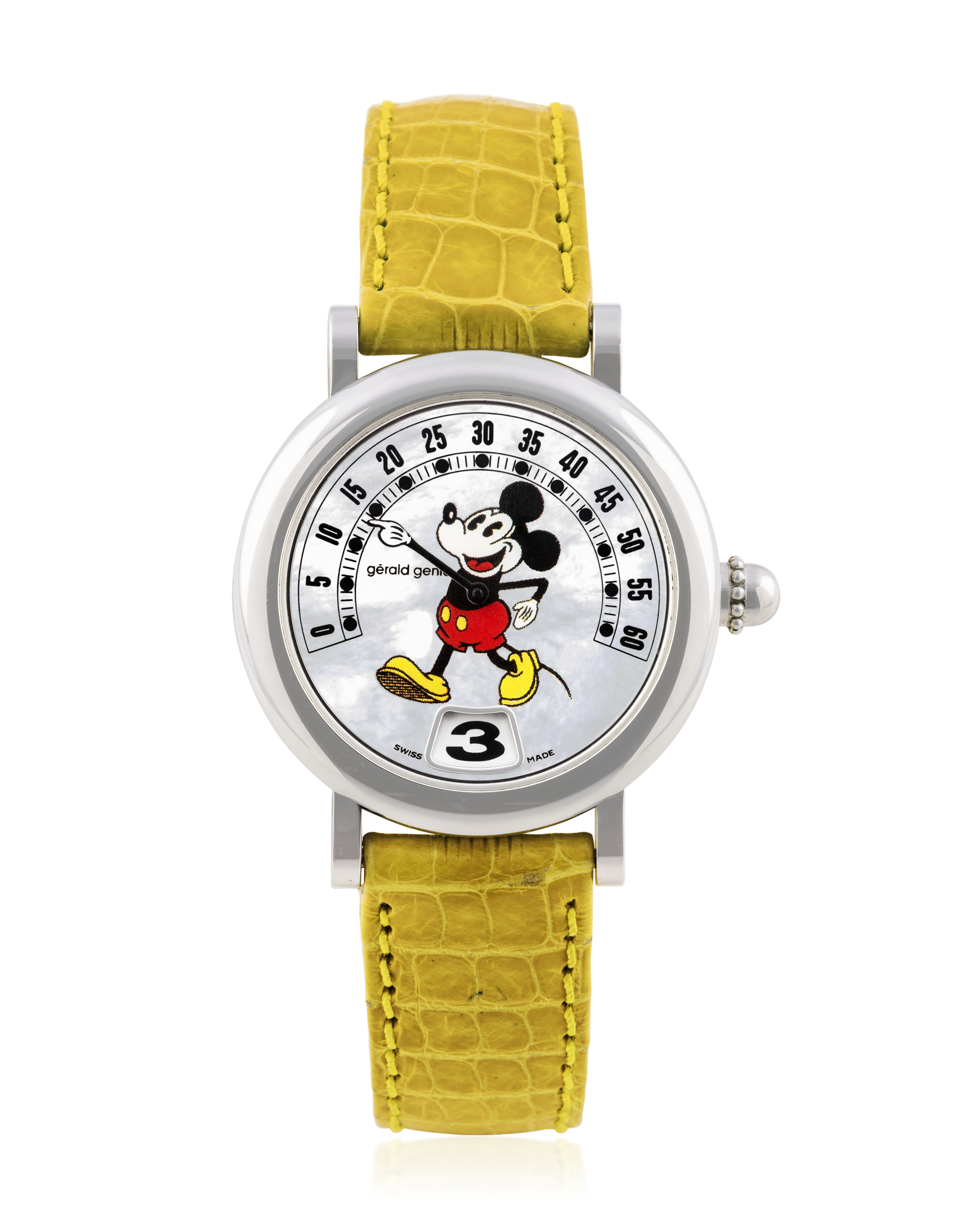 GERALD GENTA, STEEL MICKEY MOUSE RETRO FANTASY, REF. G.3612.7, | Christie’s