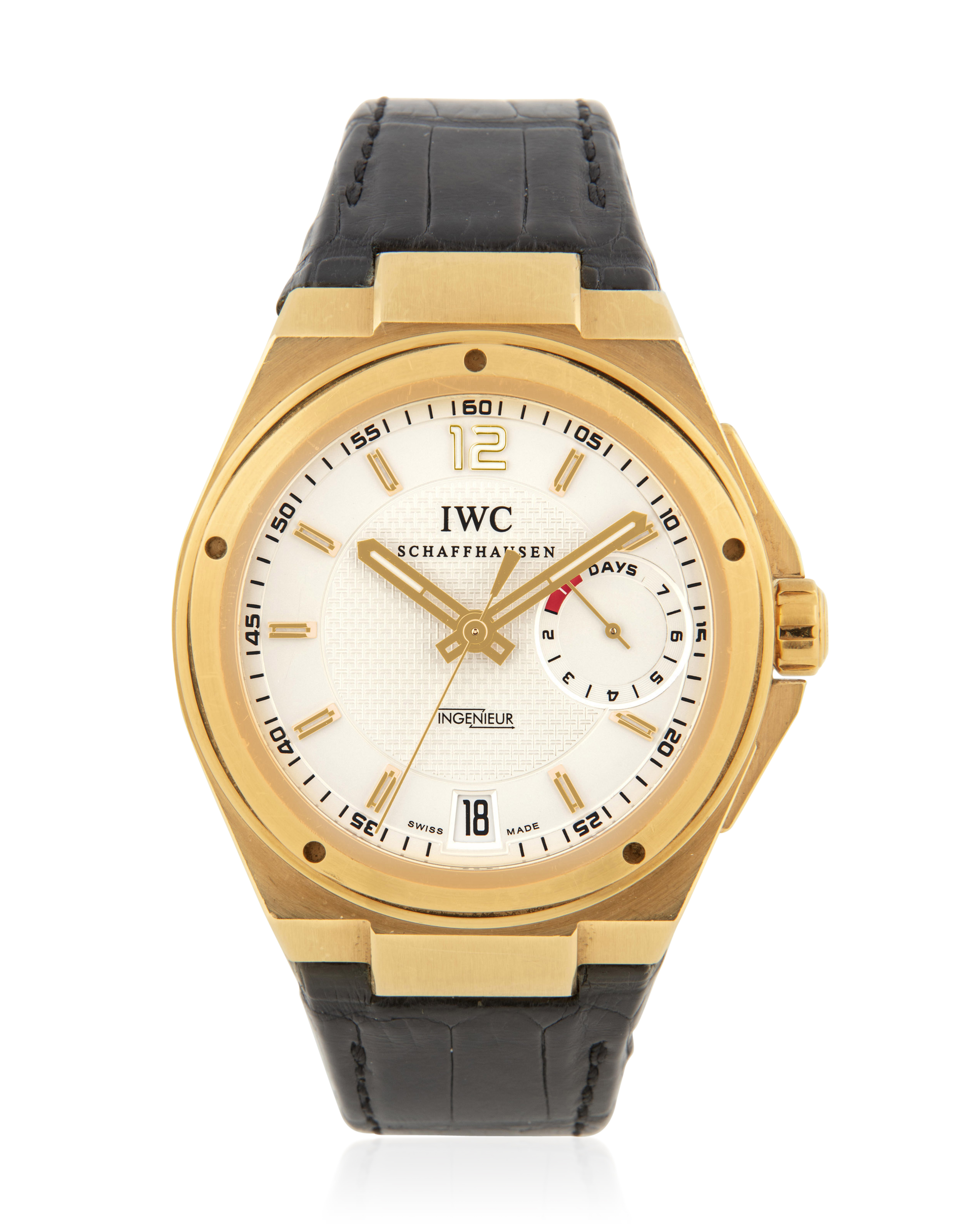IWC, 18K INGENIEUR 7-DAY POWER RESERVE, REF. IW5005-03, | Christie’s