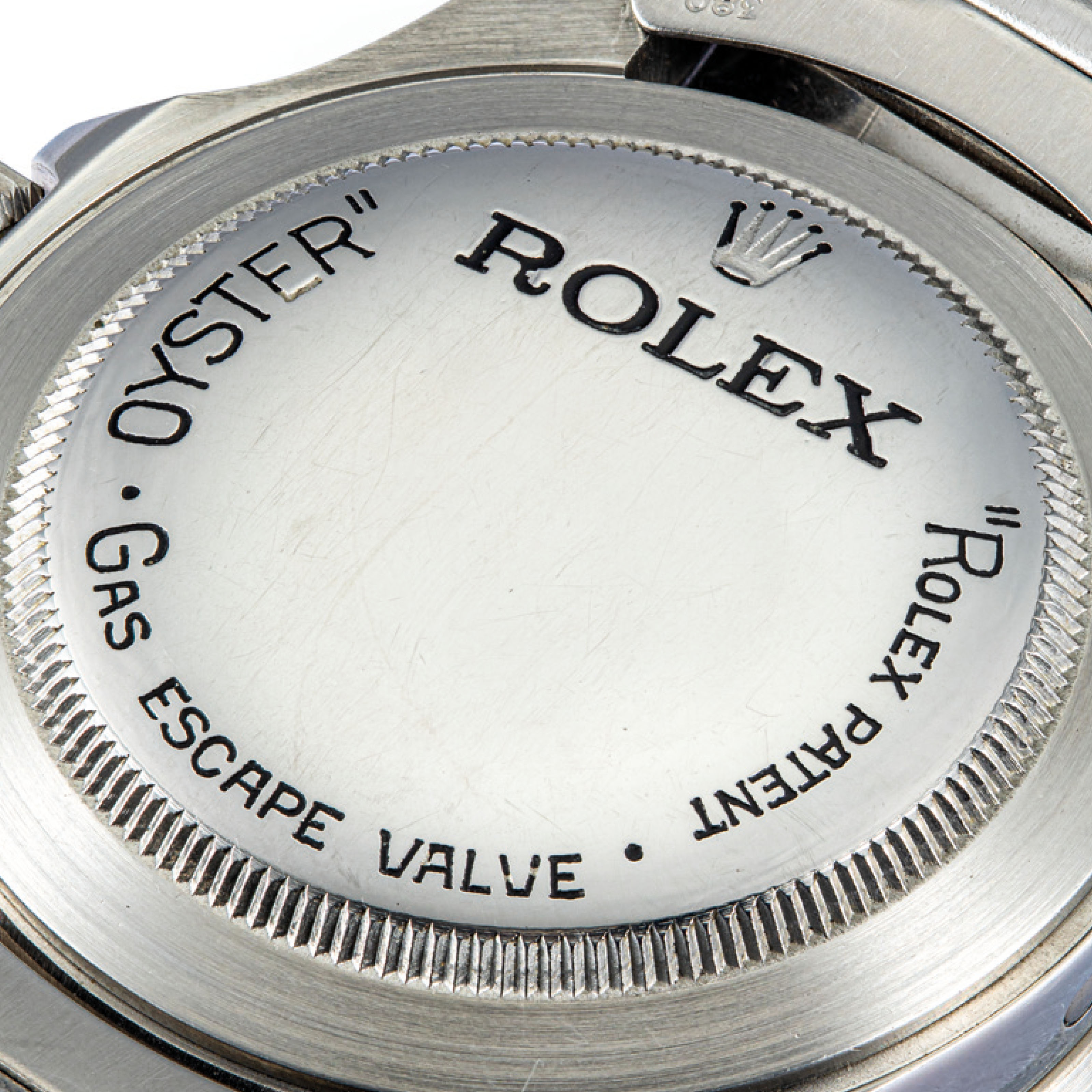 ROLEX. A RARE STAINLESS STEEL AUTOMATIC WRISTWATCH WITH SWEEP CENTRE ...