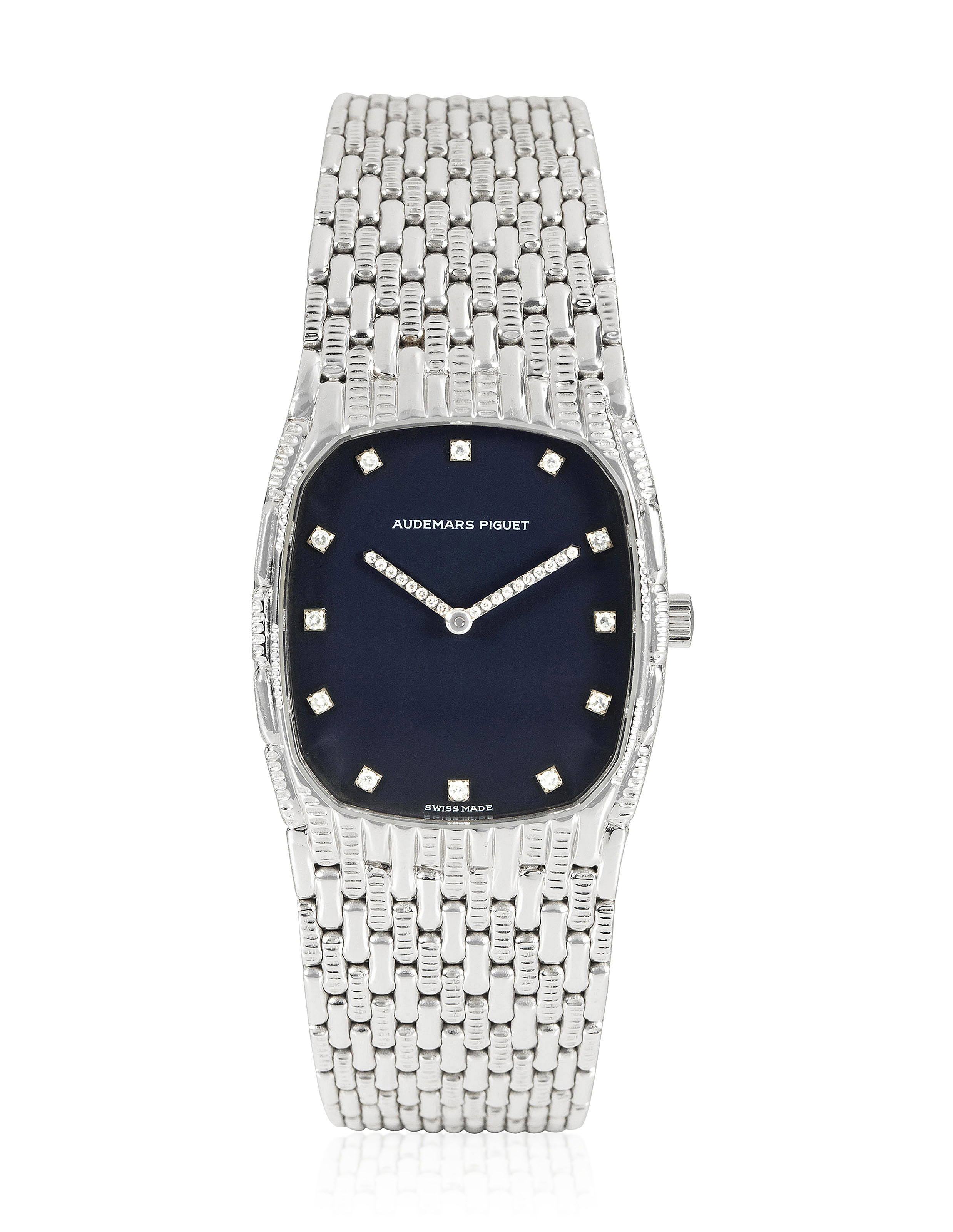 AUDEMARS PIGUET, WHITE GOLD AND DIAMOND-SET BRACELET WATCH, | Christie’s