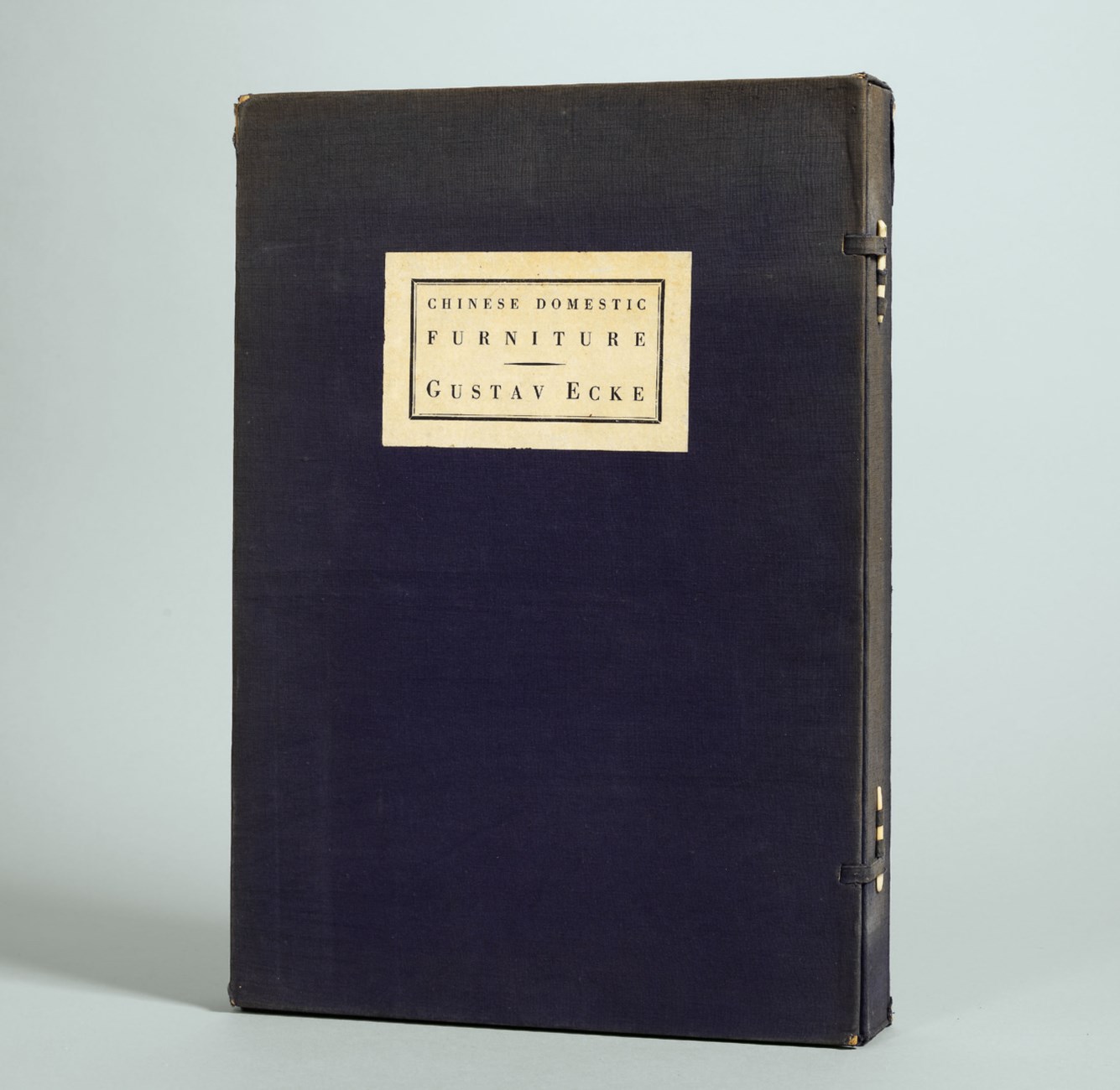 ECKE, GUSTAV. CHINESE DOMESTIC FURNITURE, BEIJING: PEKIN HENRI VETCH ...