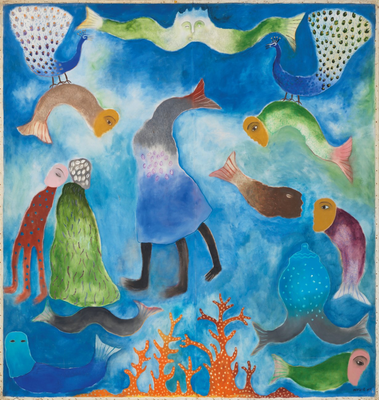Manuel Mendive (b. 1944), Aguas profundas | Christie's