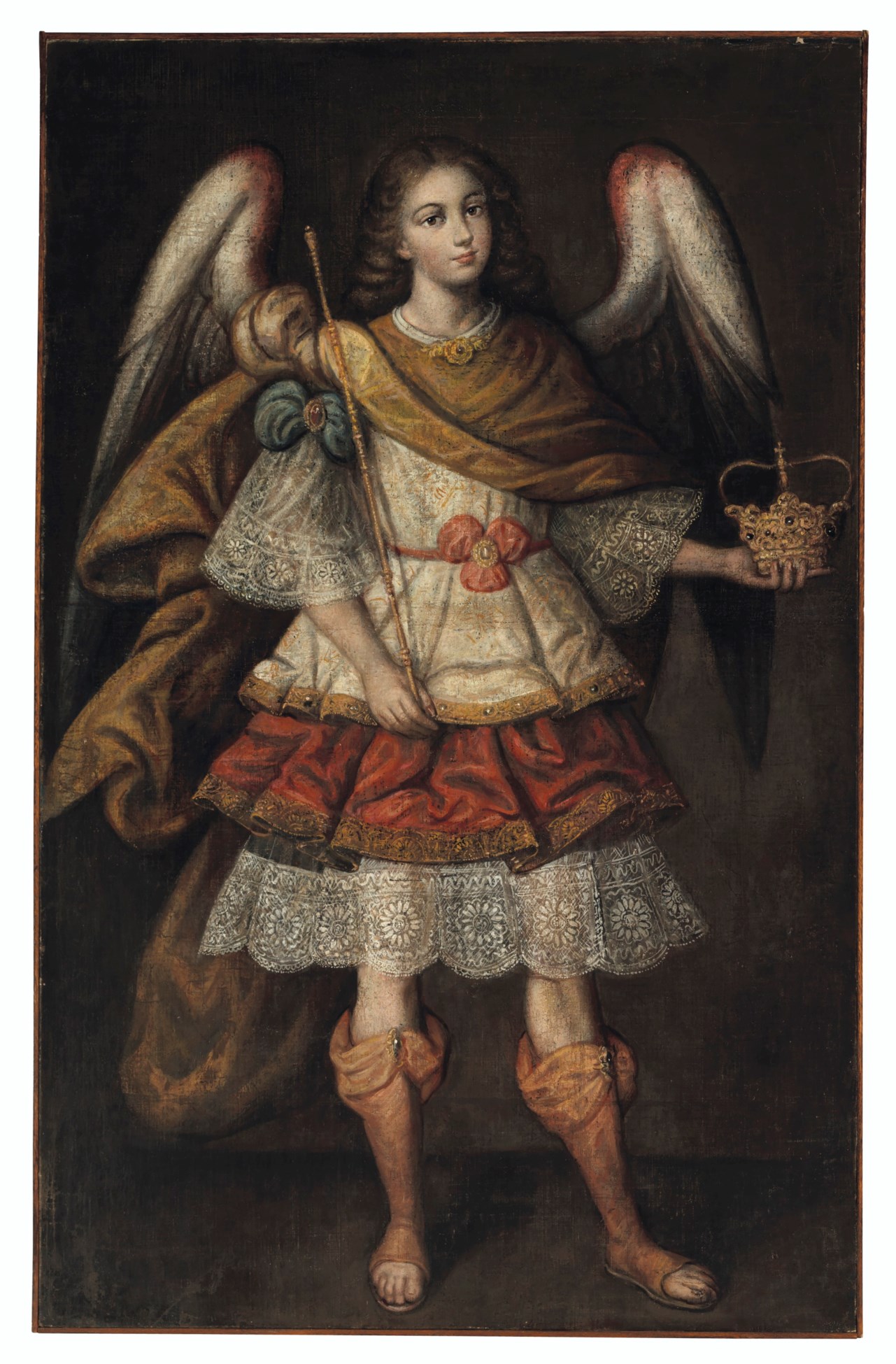 Anonymous (Andean, 18th century), Archangel Jehudiel | Christie's