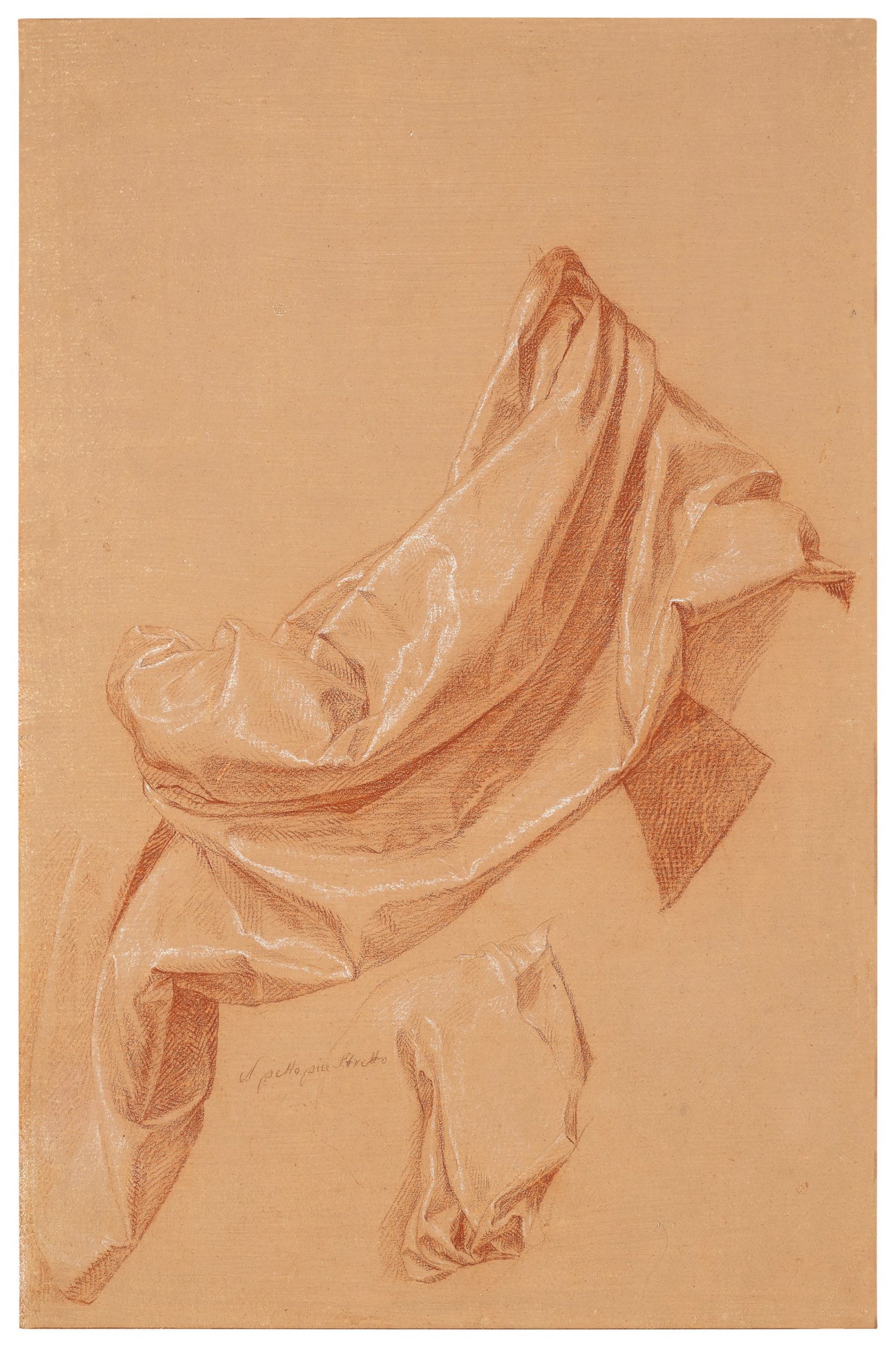 Giuseppe Bottani (Cremona 1717-1784 Mantua), Studies of drapery ...