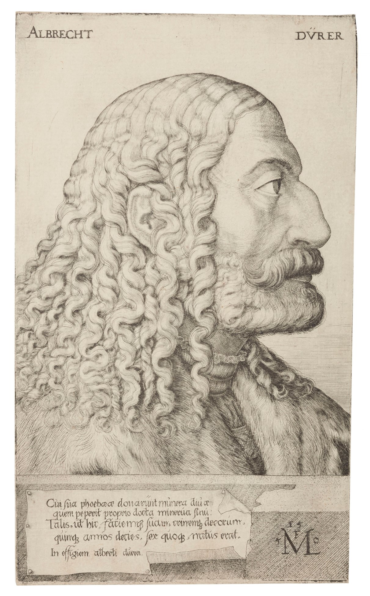 MELCHIOR LORCK (1526/27 - AFTER 1588), Portrait of Albrecht Dürer ...