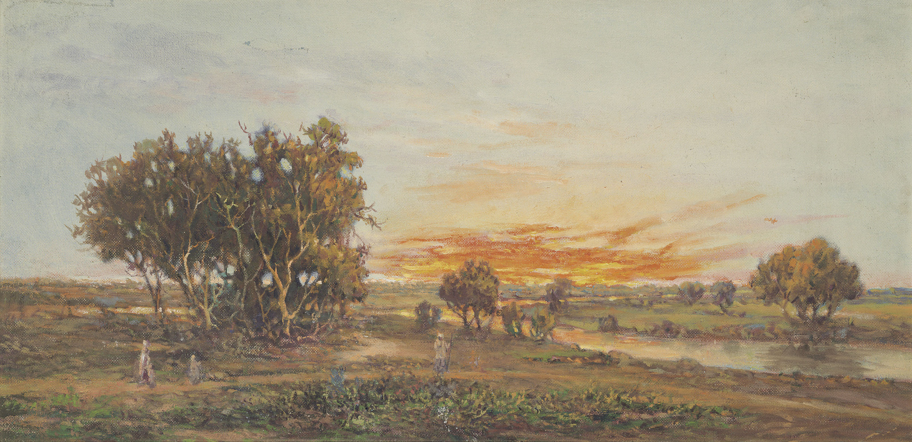 ALLAH BUX (1895-1978) , Untitled (Landscape) | Christie's