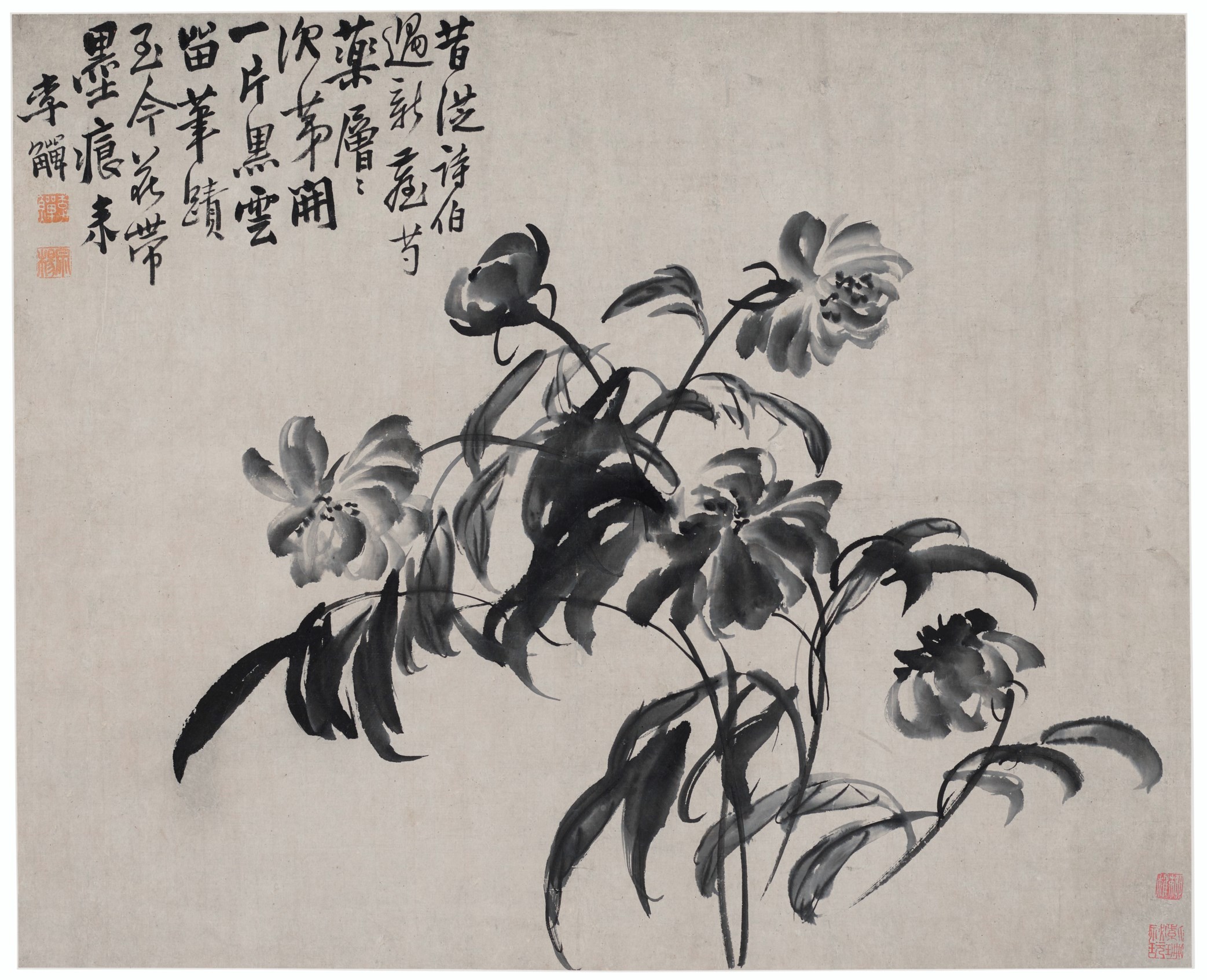 LI SHAN (ATTRIBUTED TO, 1686-1756), Peonies | Christie's