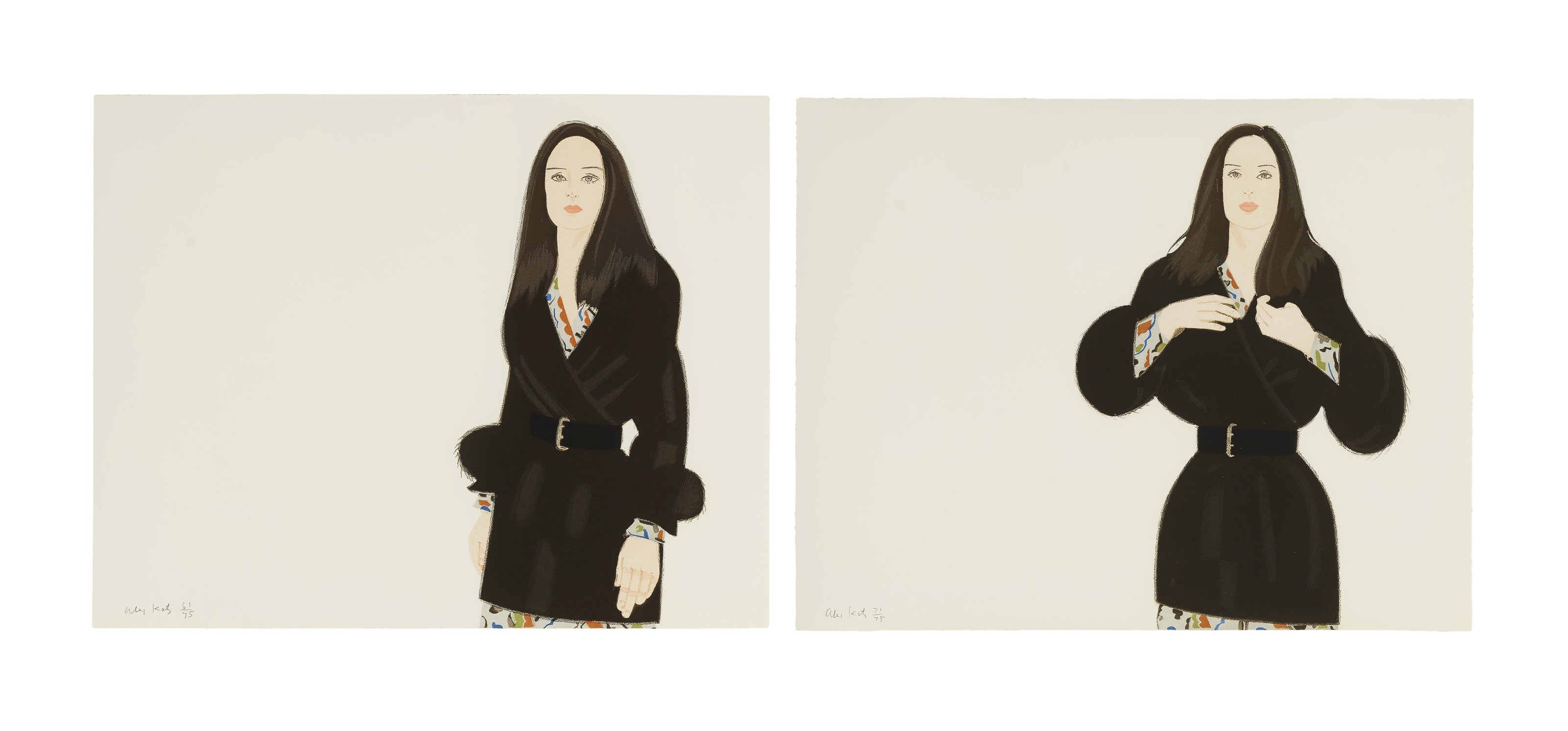 ALEX KATZ (B. 1927), Maria I and Maria II | Christie’s