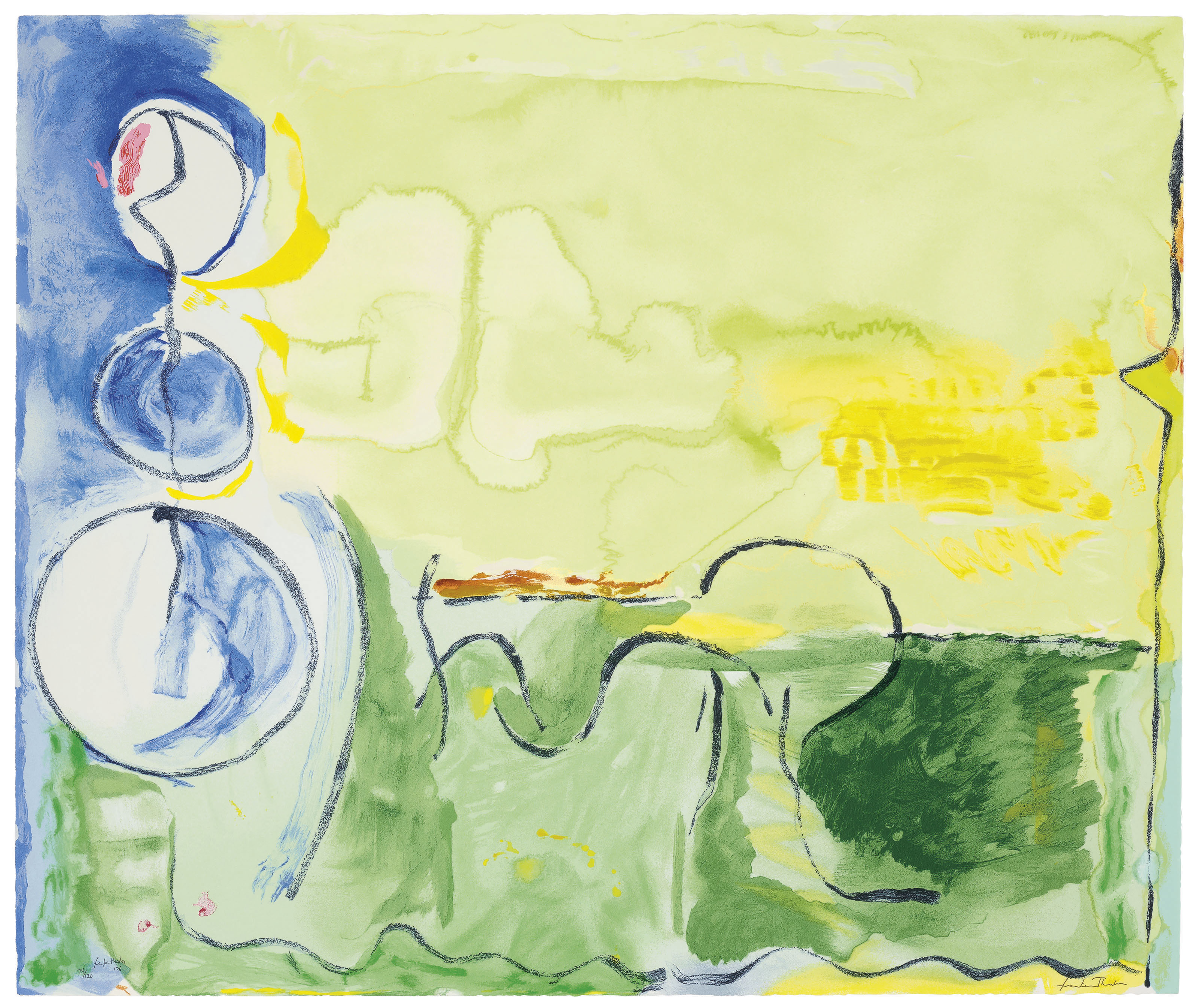 HELEN FRANKENTHALER (1928-2011) , Flotilla | Christie's