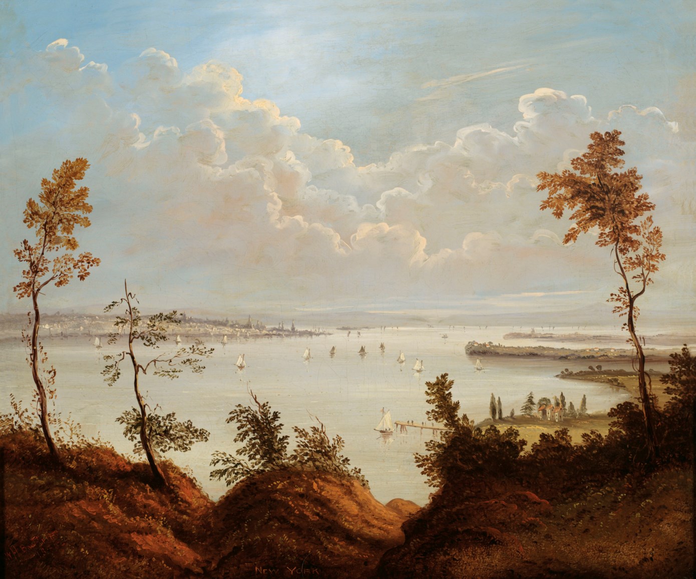 William Henry Bartlett (1809-1854), New York from Weehawken | Christie's