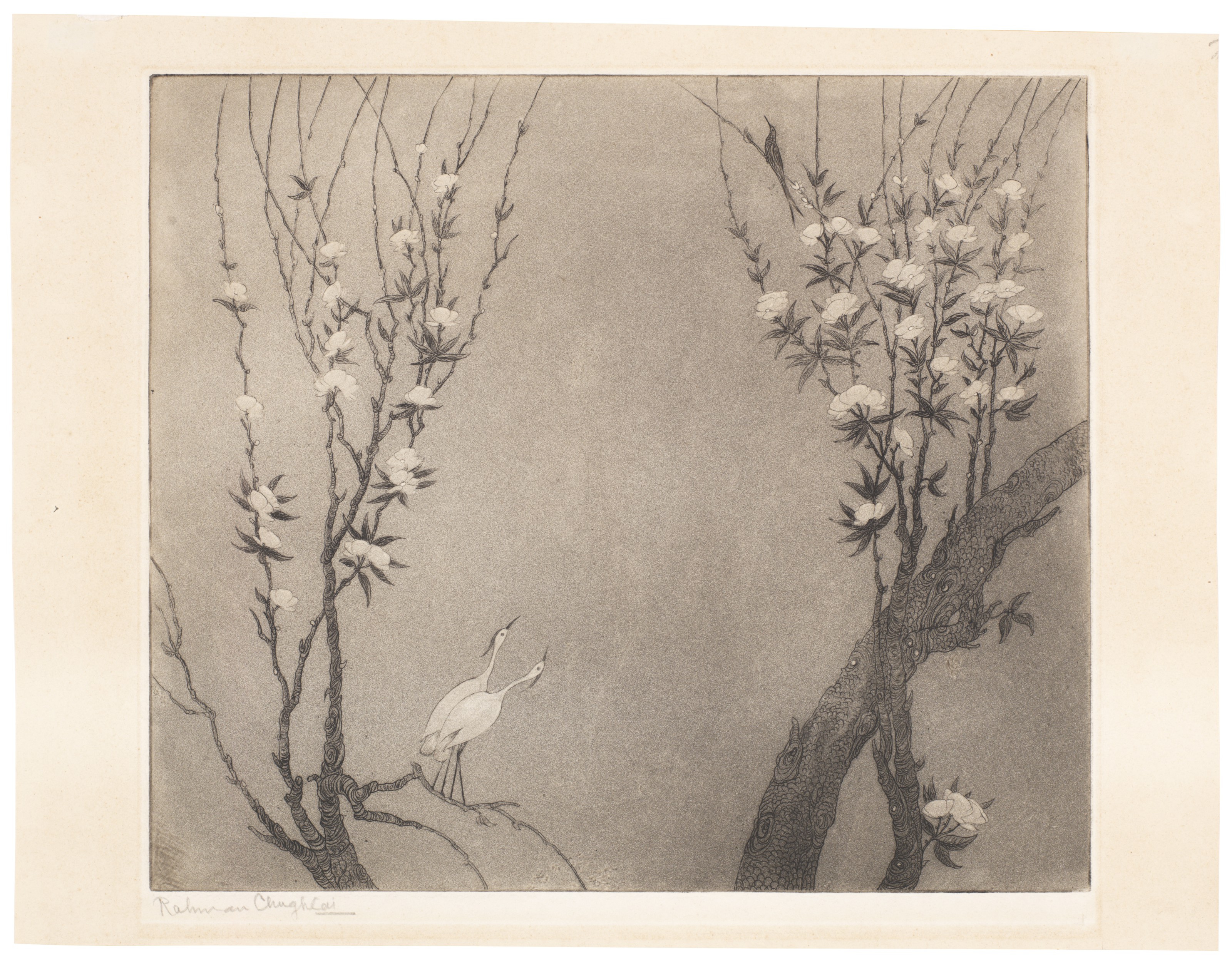 ABDUR RAHMAN CHUGHTAI (1894-1975), Untitled (Rain Falls) | Christie’s