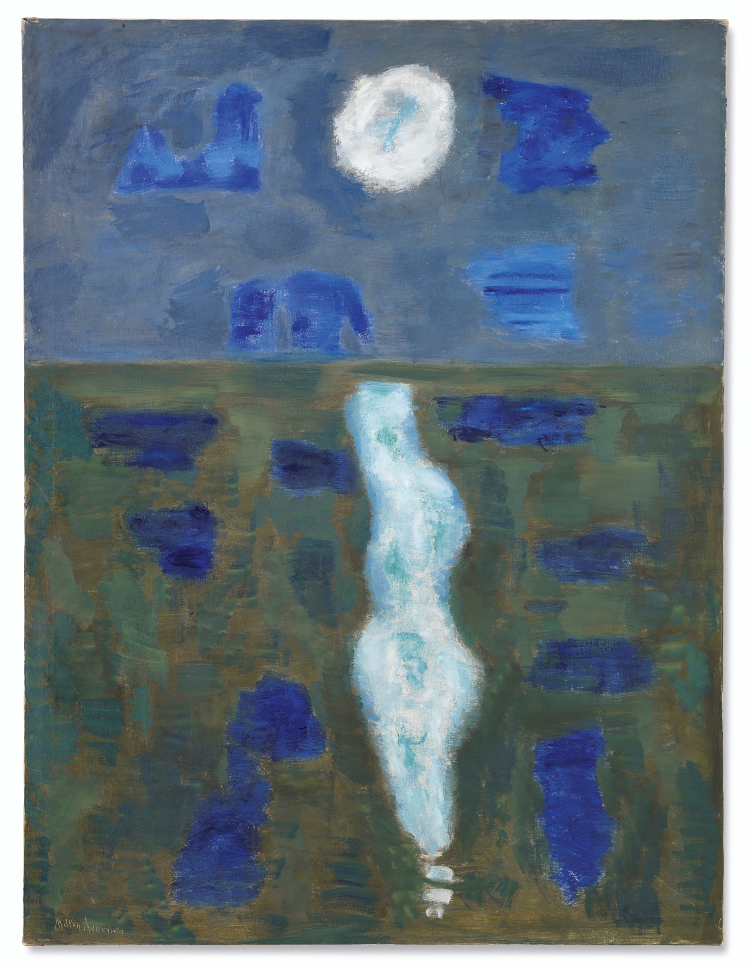 Milton Avery (1885-1965), White Moon | Christie's