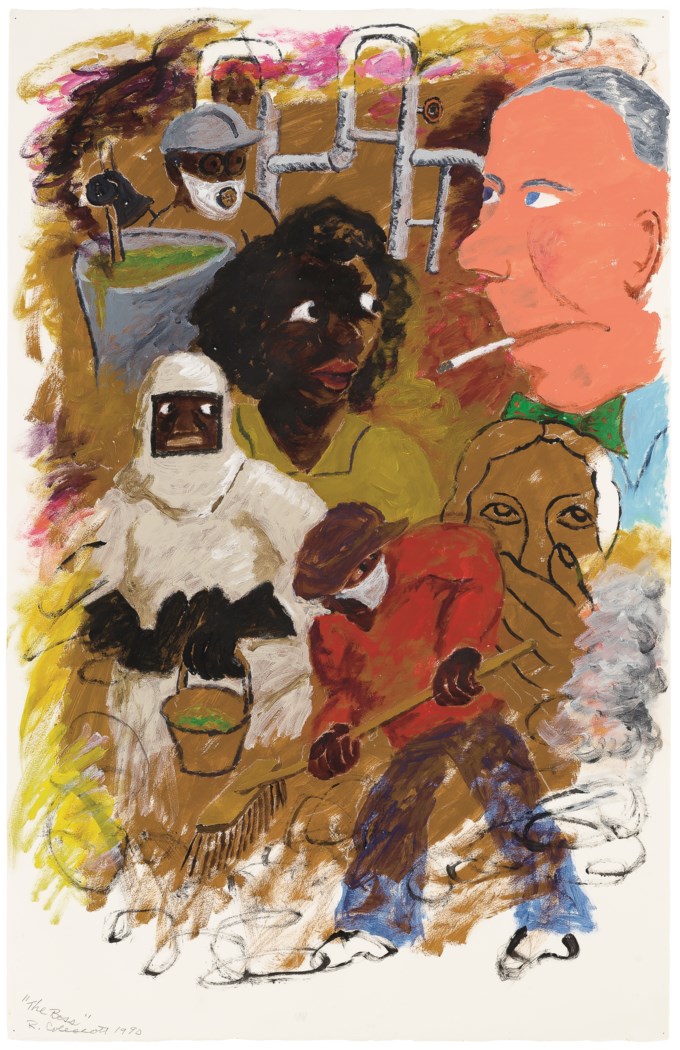 Robert Colescott (1925-2009), The Boss | Christie's