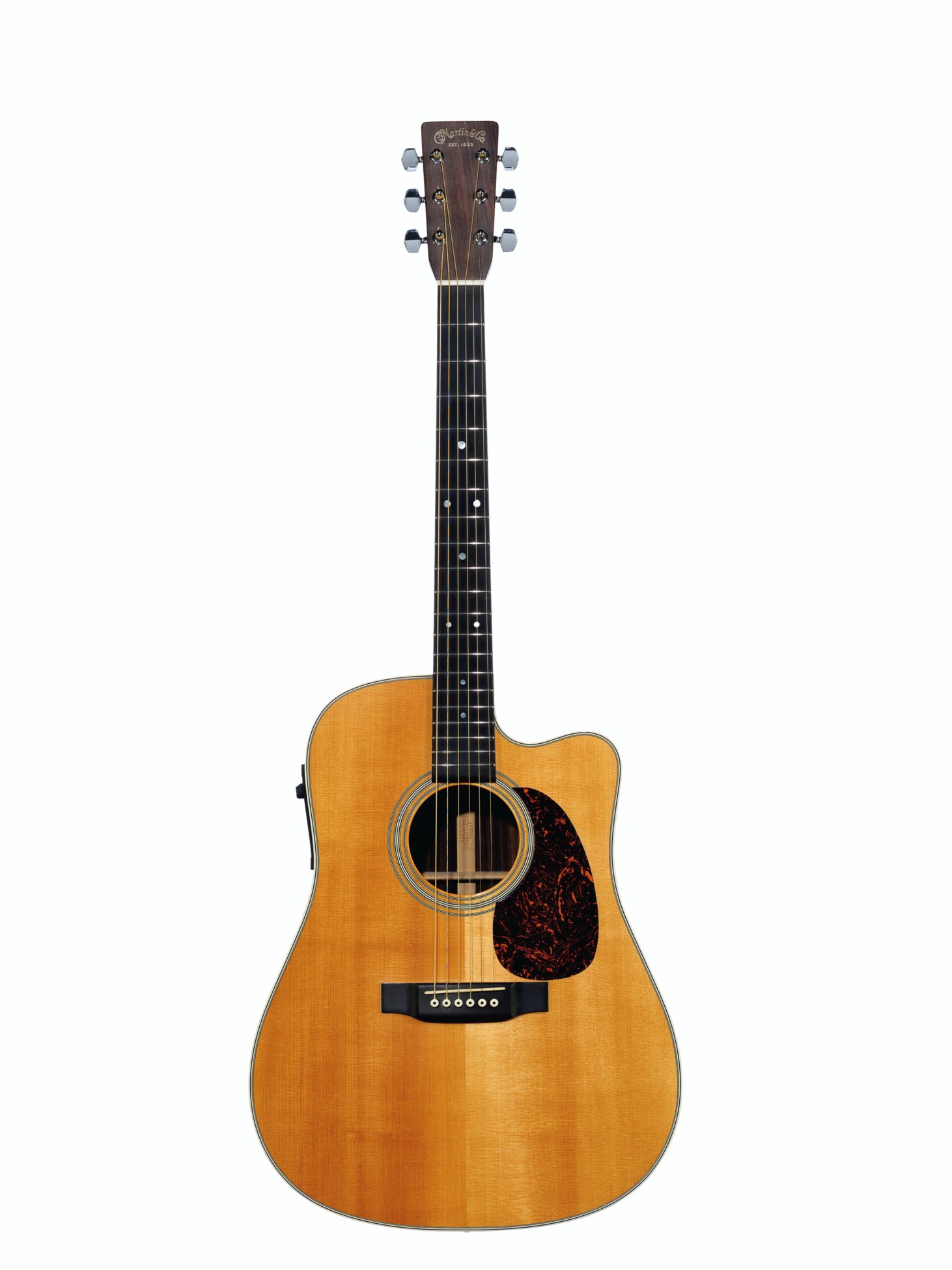 C.F. MARTIN & COMPANY, NAZARETH, 2001, AN ACOUSTIC GUITAR, DC-28E, PRE ...