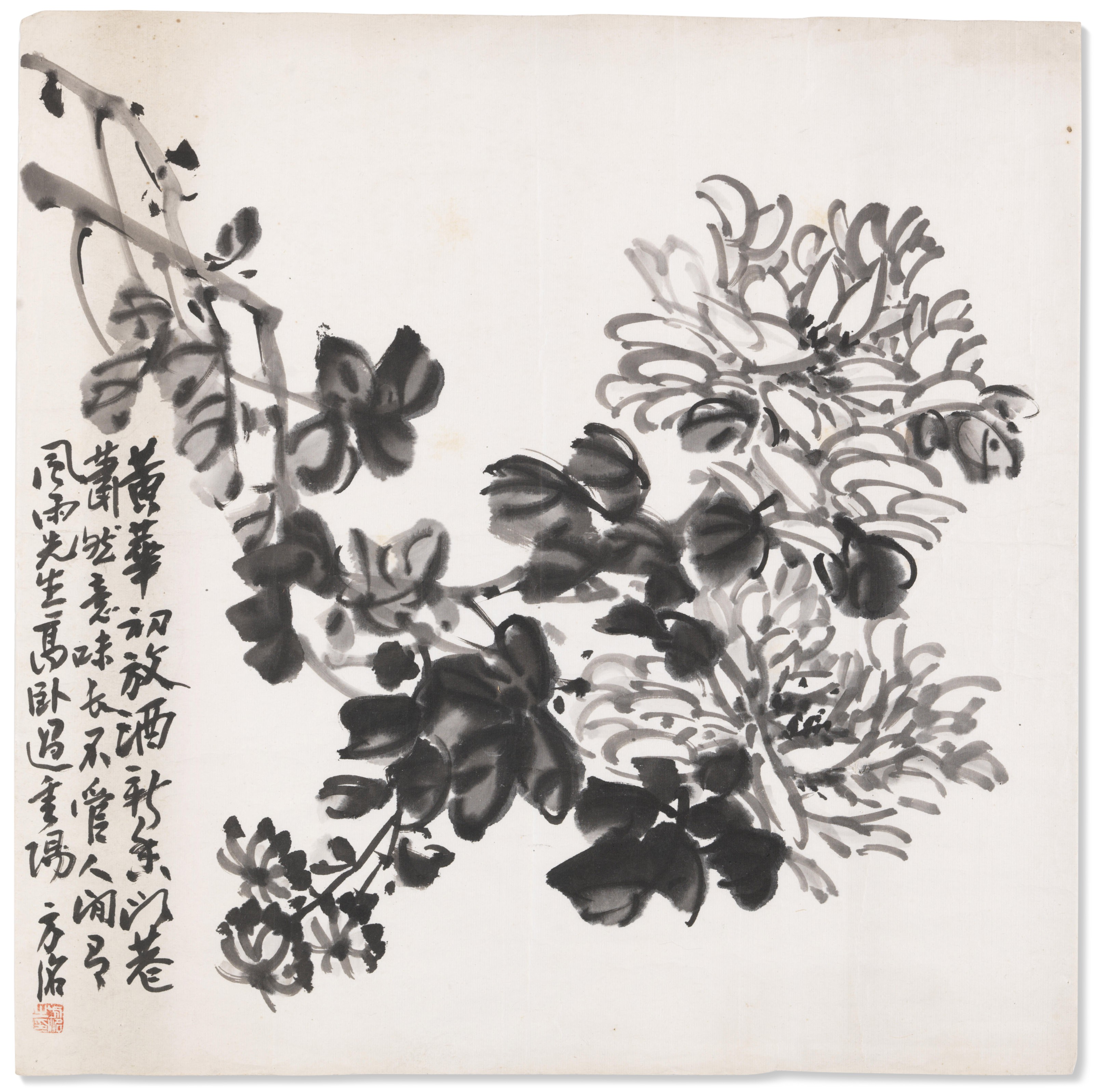 FANG MING (1881-1940), Chrysanthemums | Christie’s
