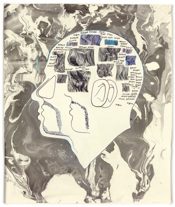 Carter (B. 1970), Two untitled works on paper | Christie’s