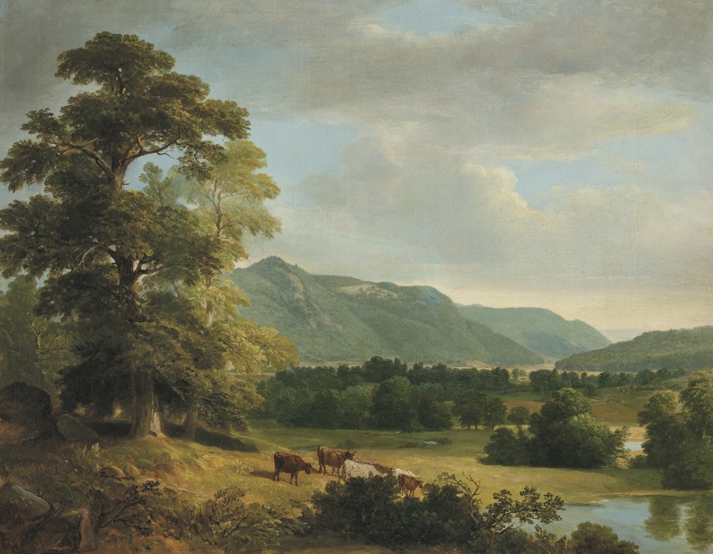 Asher Brown Durand (1796-1886), Landscape Study, Dover Plains, New York ...