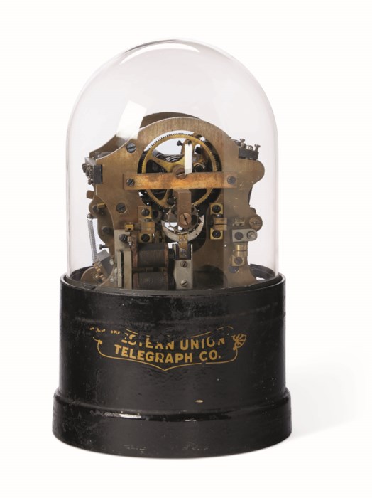 EDISON, Thomas (1847-1931). Edison Universal Stock Ticker, “M'F'D. BY T ...
