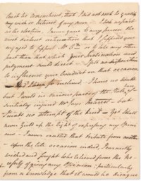 BURR, Aaron (1756-1836). Autograph letter signed ("Aaron Burr") to ...