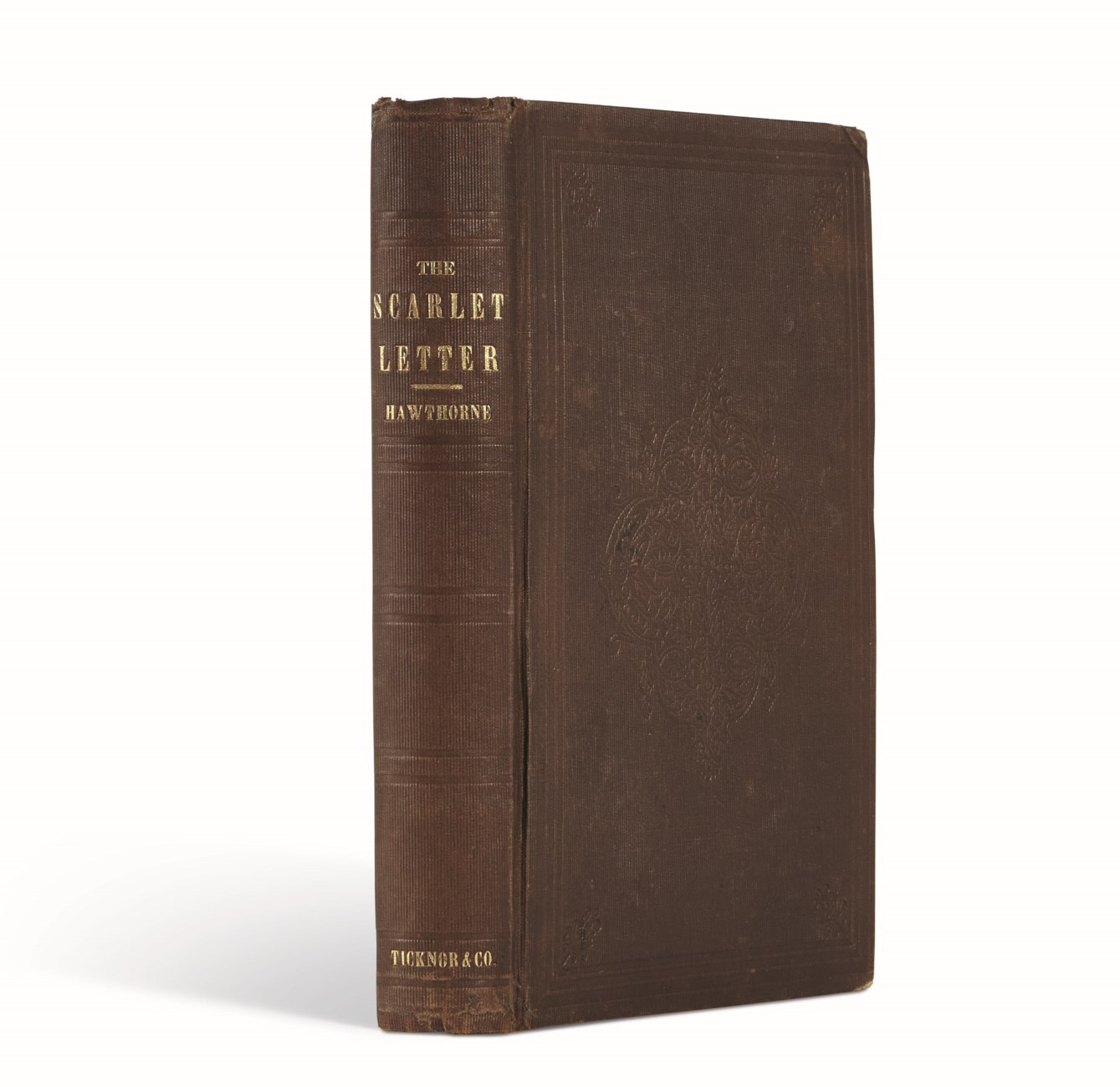 HAWTHORNE, Nathaniel. The Scarlet Letter. Boston: Ticknor, Reed, and ...