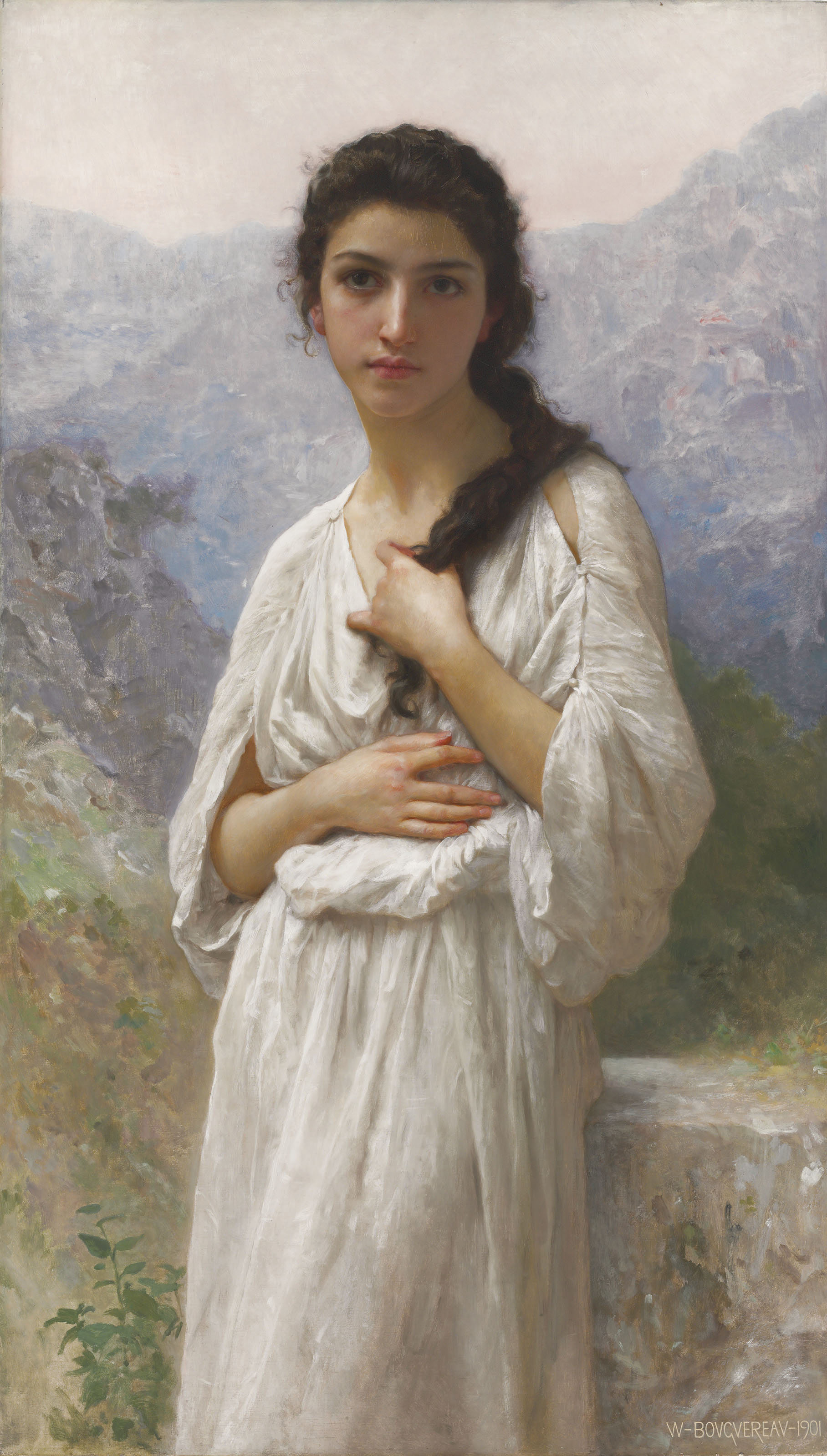 William Bouguereau Paintings Une