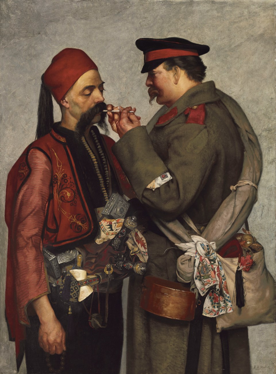 Francis Davis Millet (American, 1846-1912), Les pacificateurs, à San ...