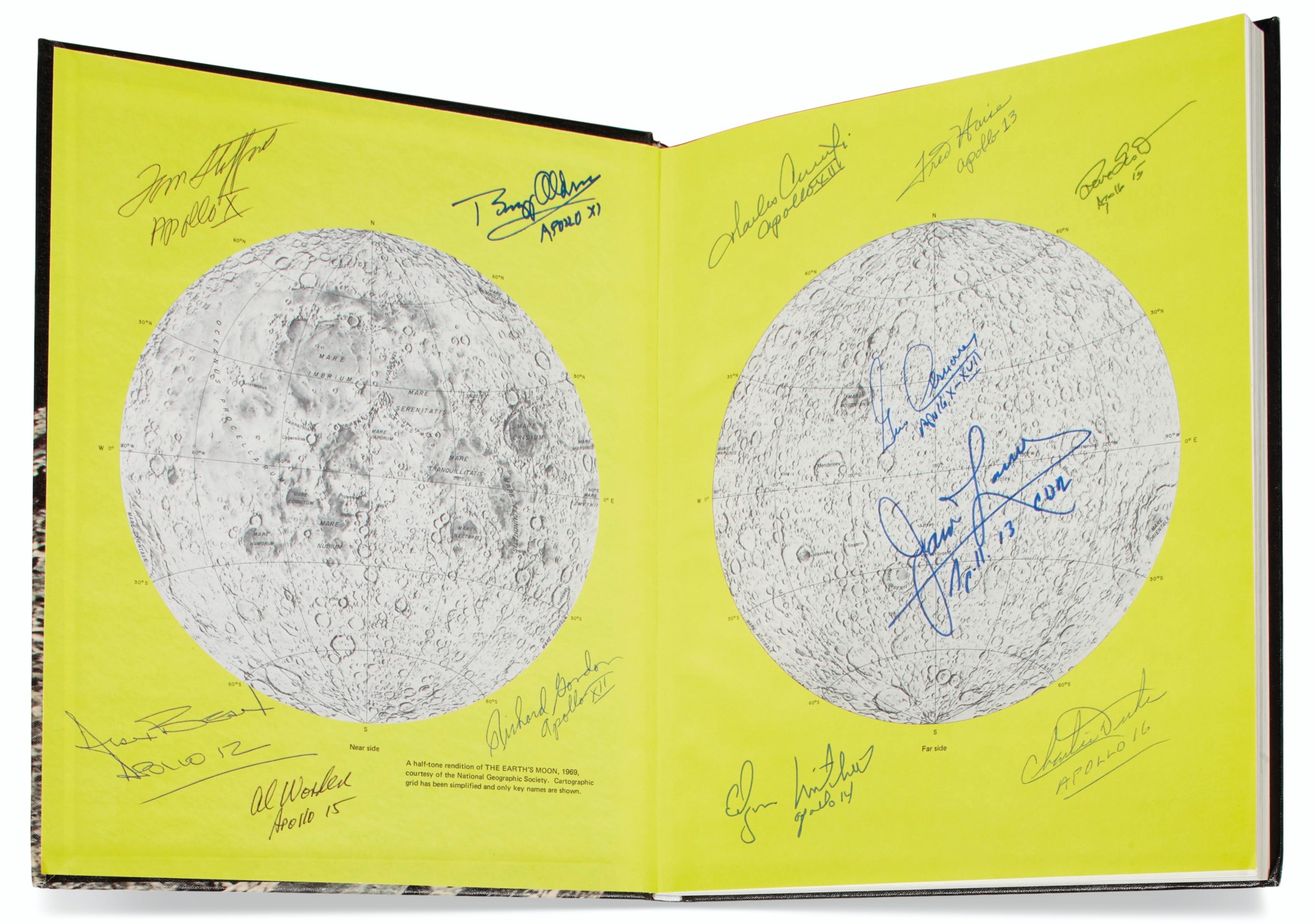 MOON SEEN FROM LUNAR ORBIT – Masursky, Harold, Colton, G.W., and El-Baz ...