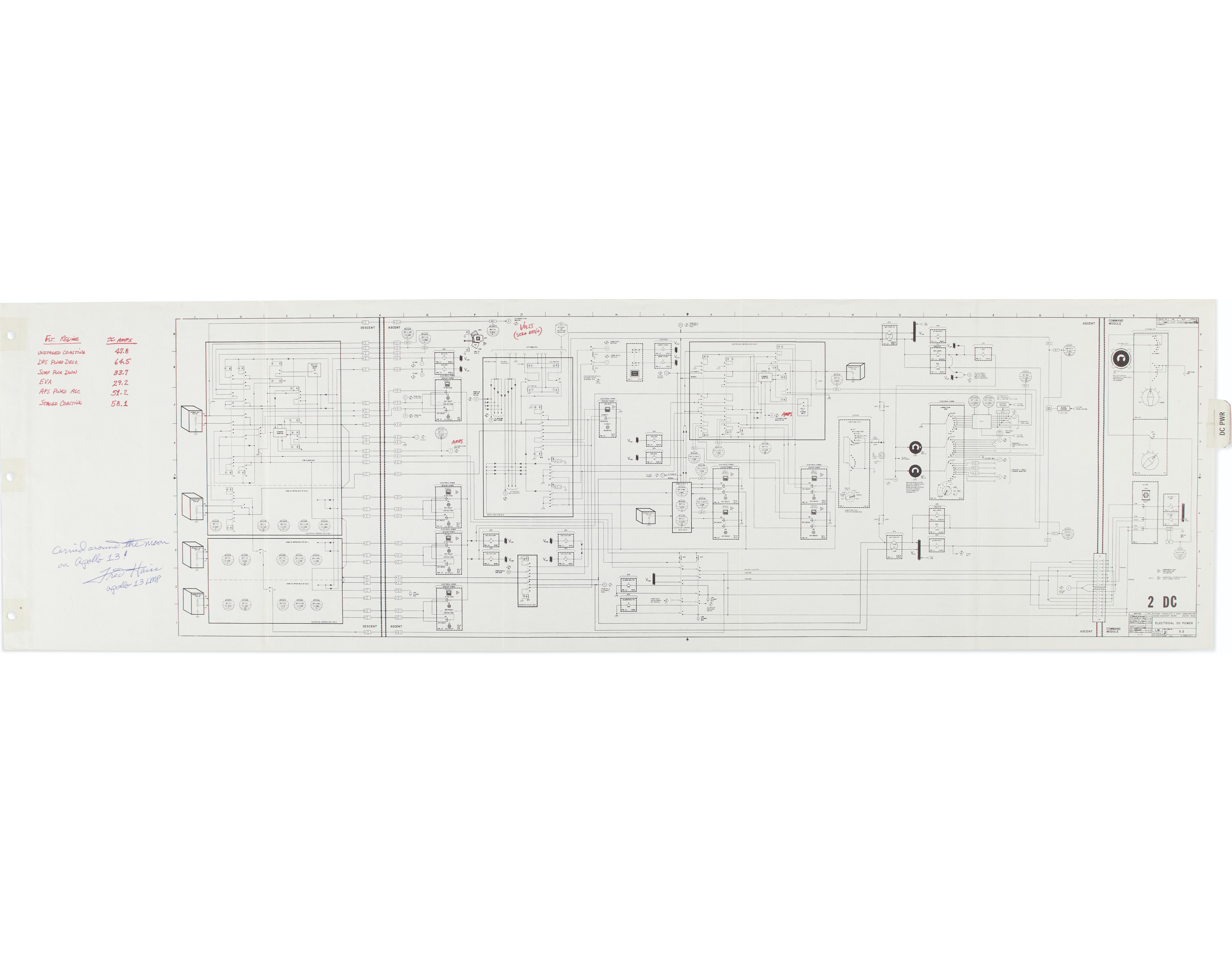 Apollo 13 Lunar Module Schematic