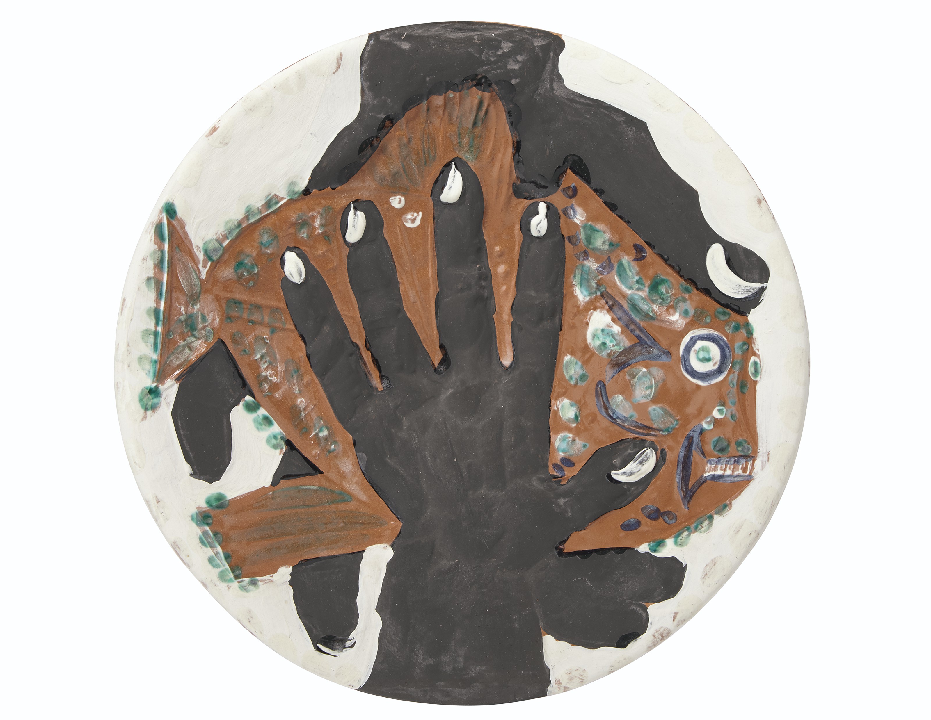 PABLO PICASSO (1881-1973), Mains au poisson (A.R. 215) | Christie’s