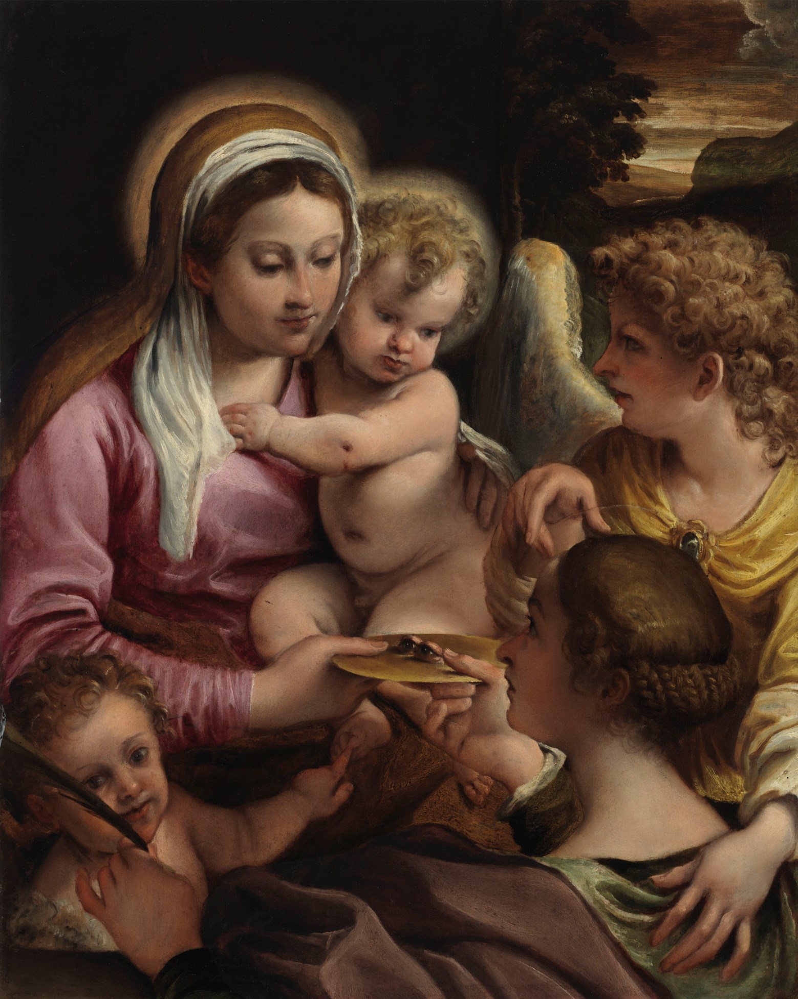 Annibale Carracci (Bologna c. 1560-1609 Rome), The Madonna and Child ...