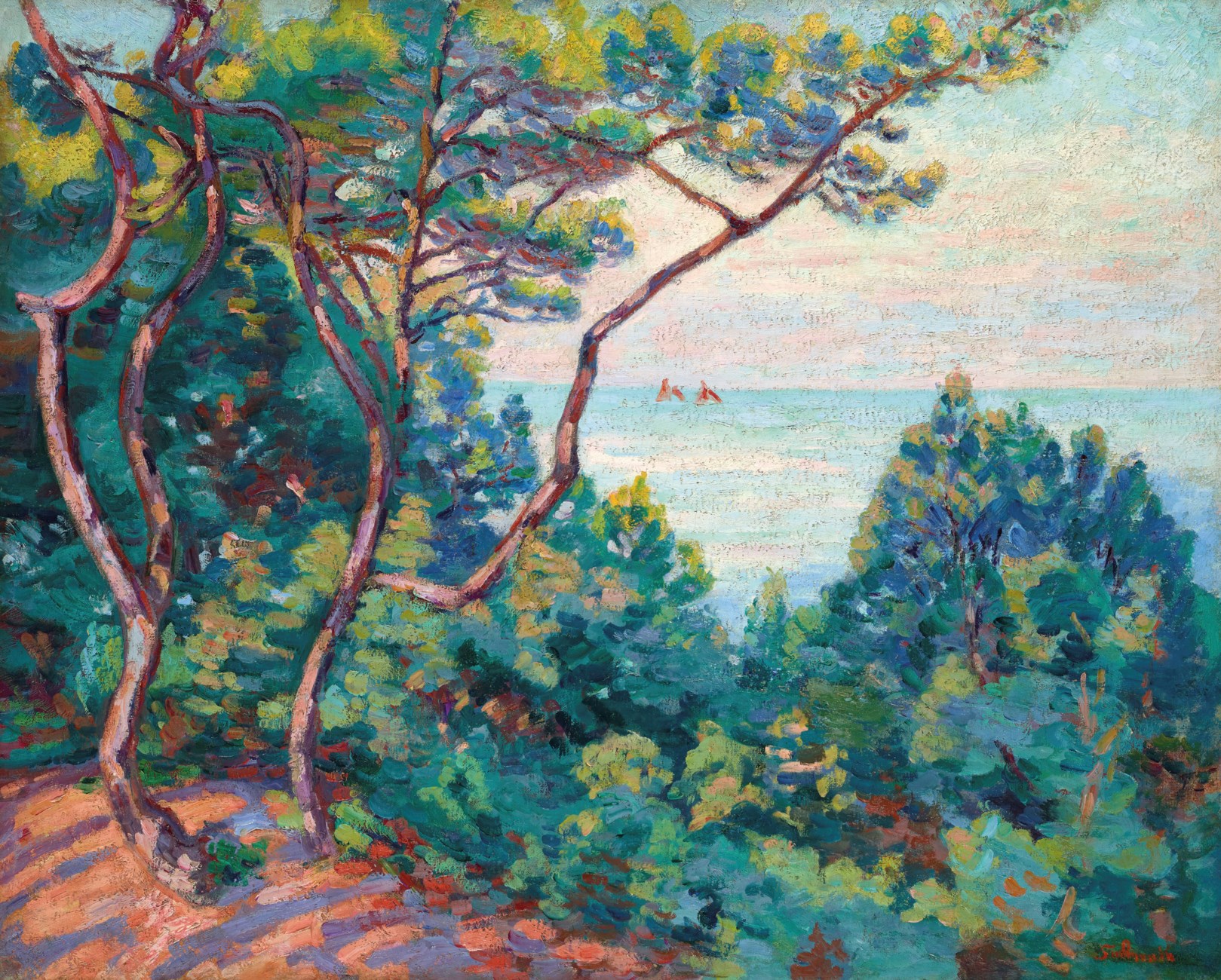 Armand Guillaumin (1841-1927), Côte de l'Esterel | Christie's