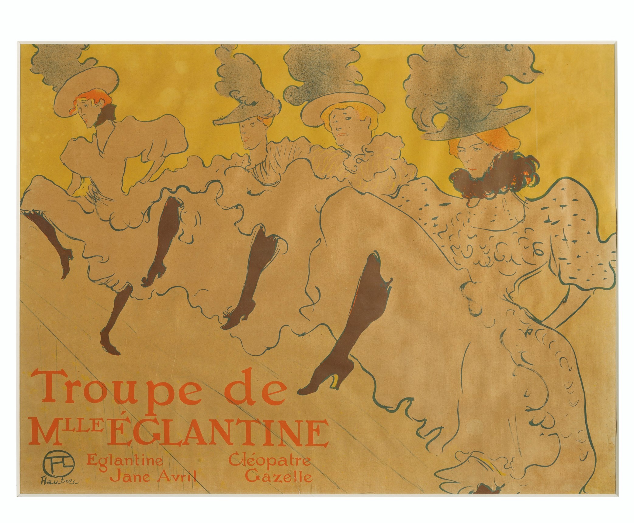 HENRI DE TOULOUSE-LAUTREC (1864-1901), La Troupe de Madamoiselle ...
