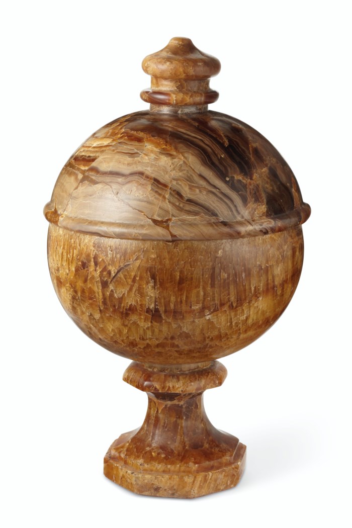 AN ITALIAN ALABASTER CUP AND COVER, 20TH CENTURY | Christie's