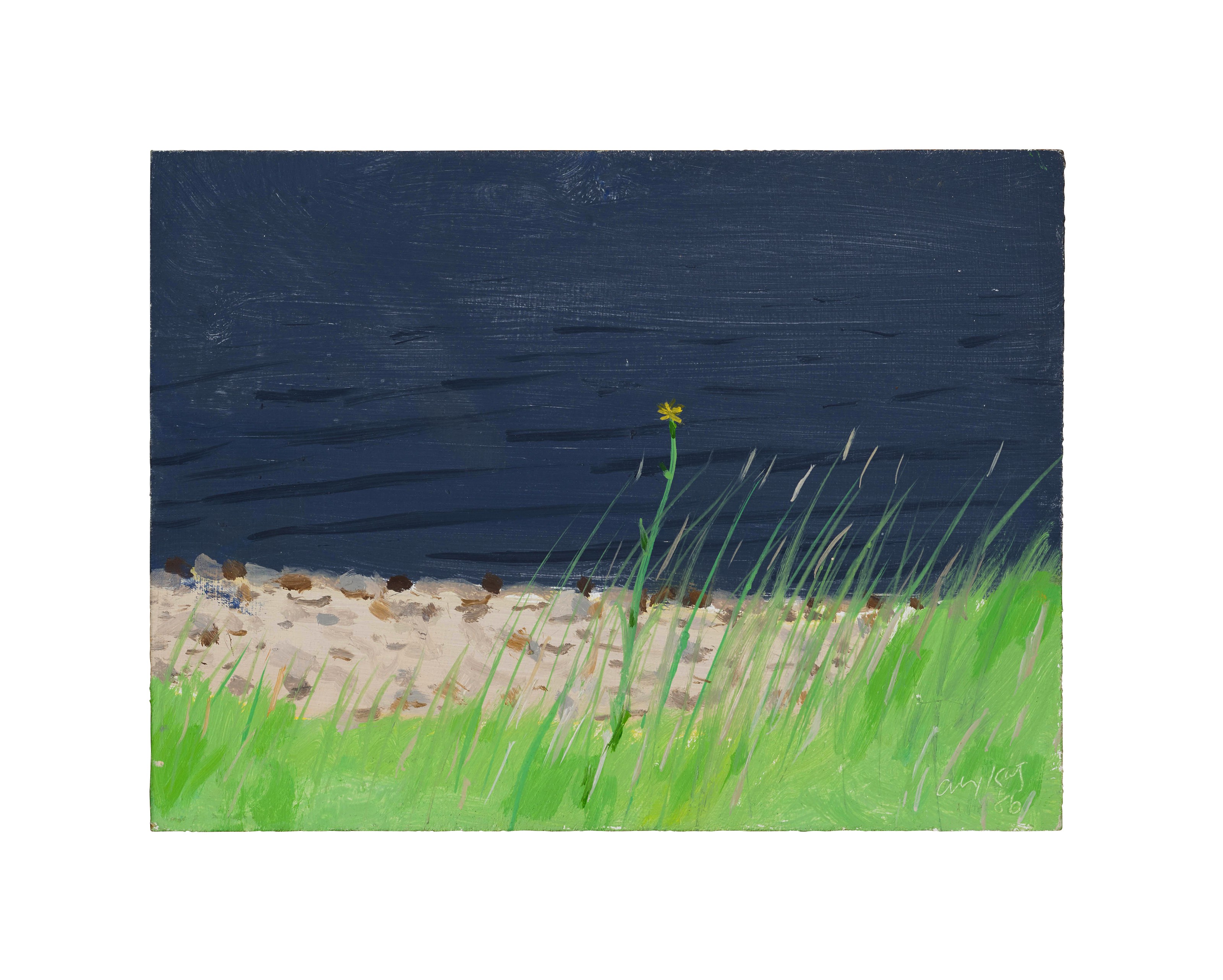 ALEX KATZ (B. 1927), Beach Scene, Yellow Flower | Christie’s