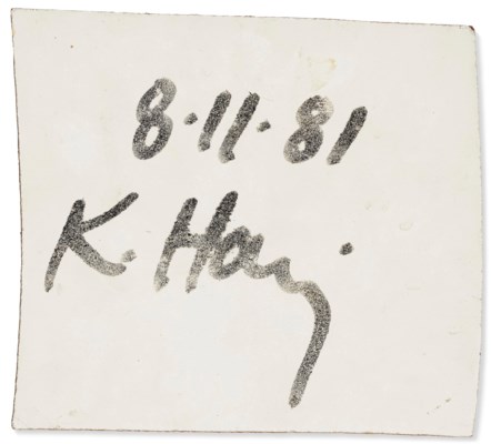 KEITH HARING (1958-1990), Untitled | Christie’s