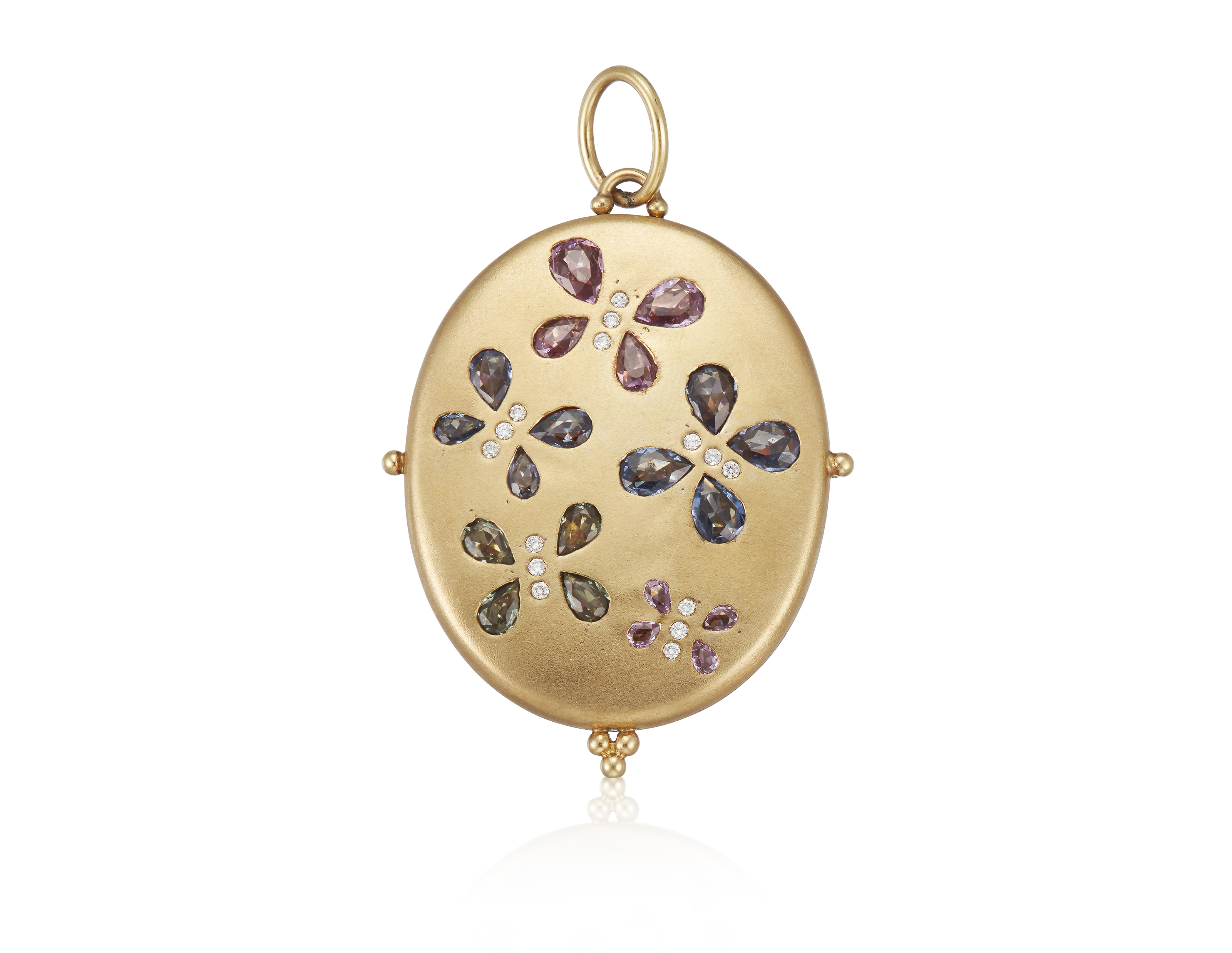 TEMPLE ST. CLAIR SAPPHIRE AND DIAMOND LOCKET PENDANT, | Christie’s