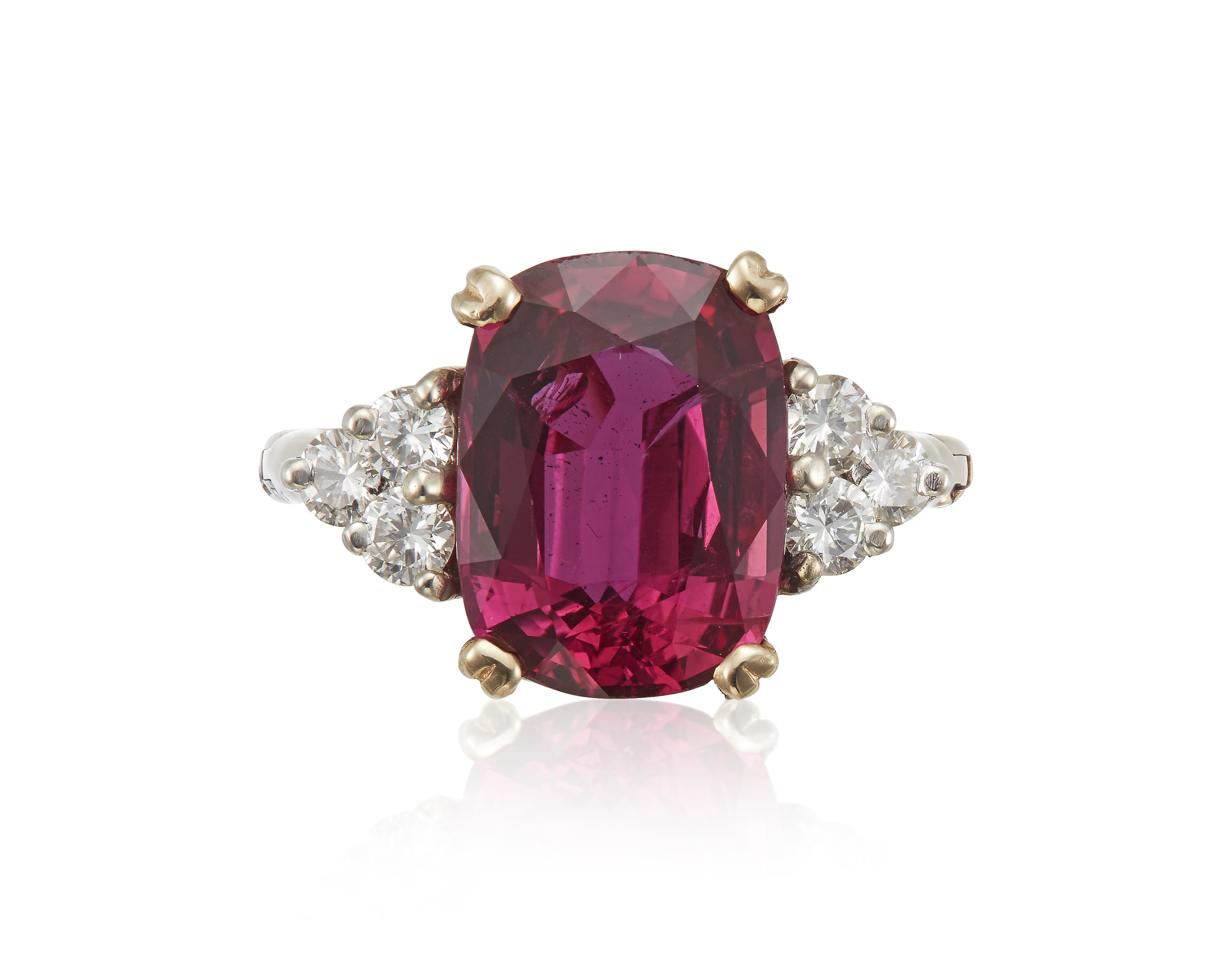 RUBY AND DIAMOND RING WITH AGL REPORT, | Christie’s