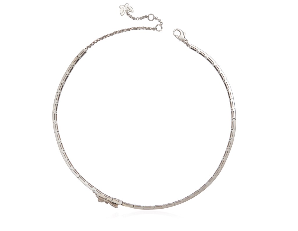 CHOPARD DIAMOND AND PINK SAPPHIRE BUTTERFLY CHOKER NECKLACE, | Christie’s
