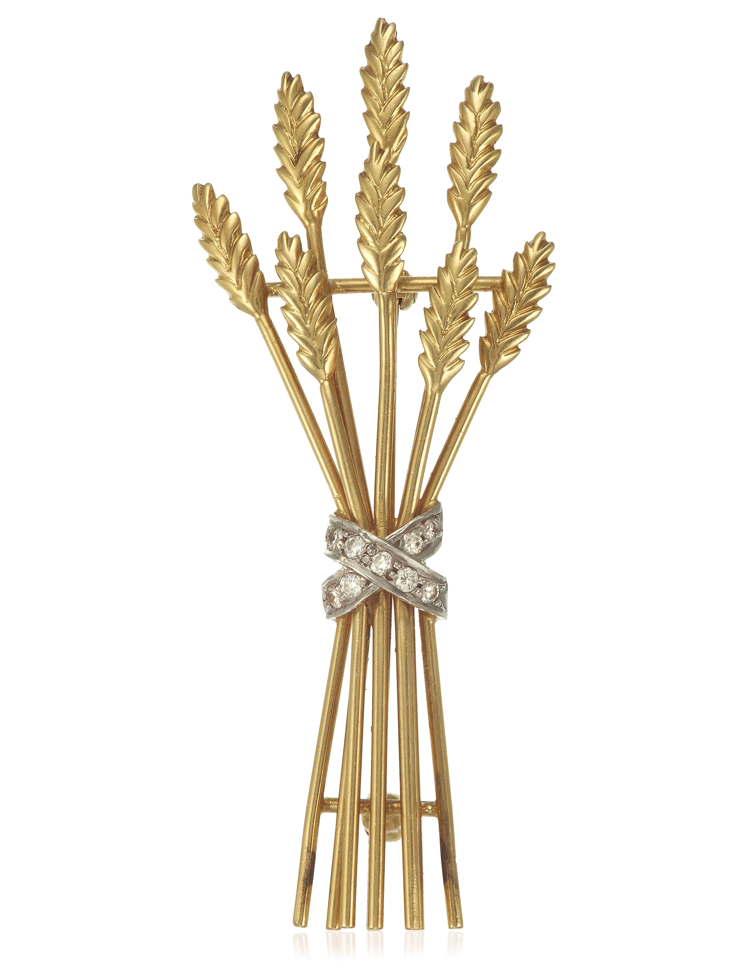 wheat brooch
