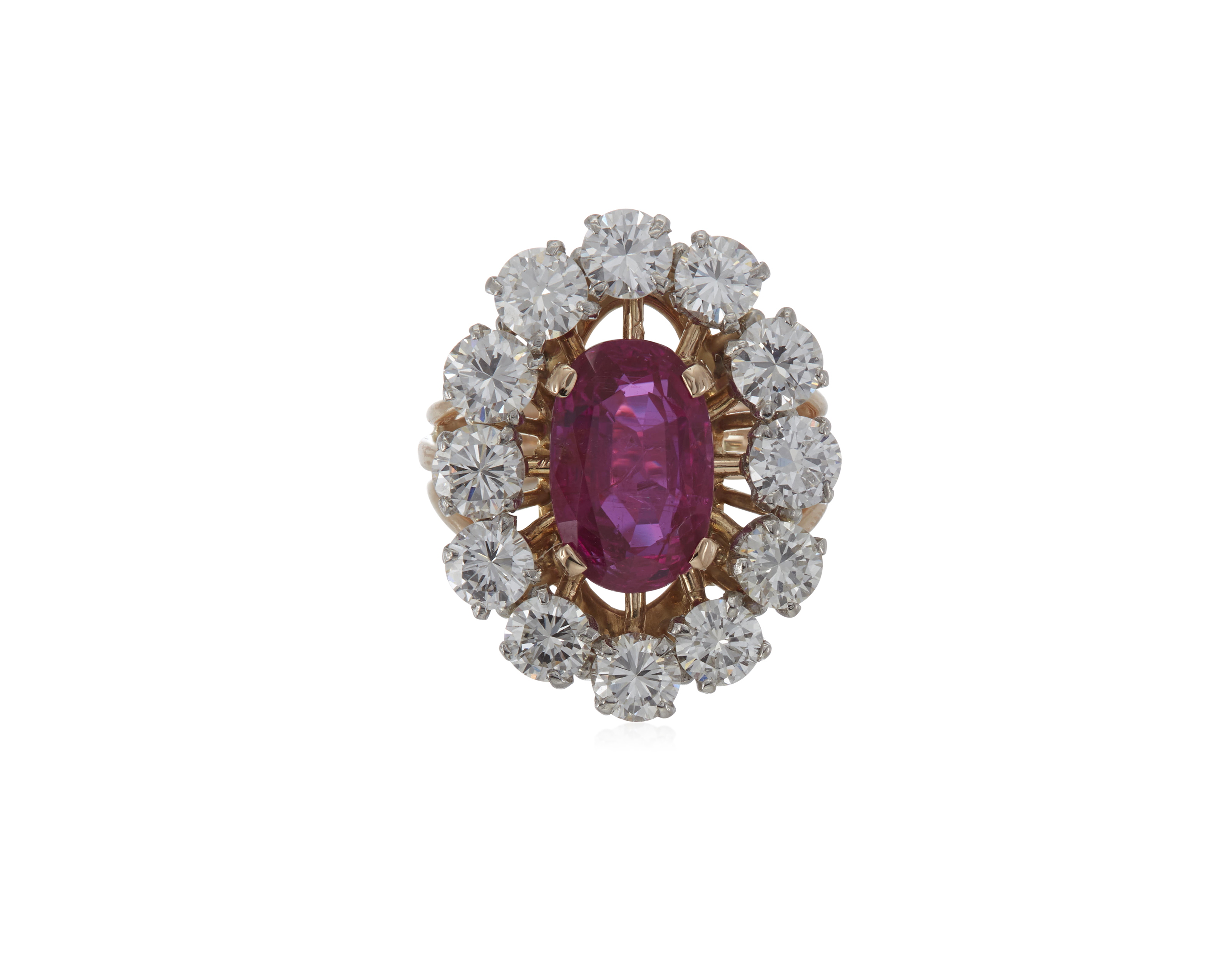 RUBY AND DIAMOND RING WITH AGL REPORT, | Christie’s