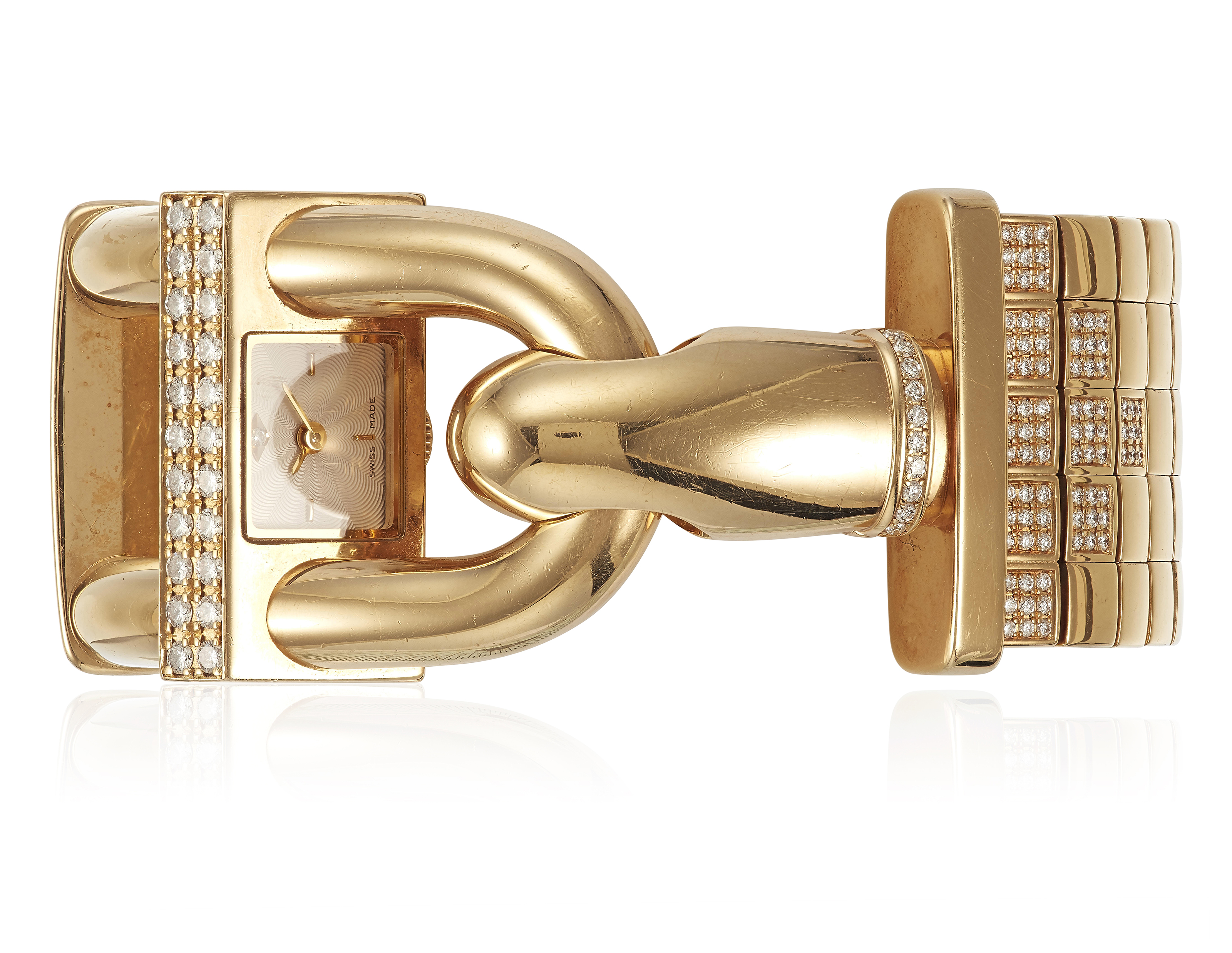 VAN CLEEF & ARPELS 'CADENAS' DIAMOND WATCH, | Christie’s