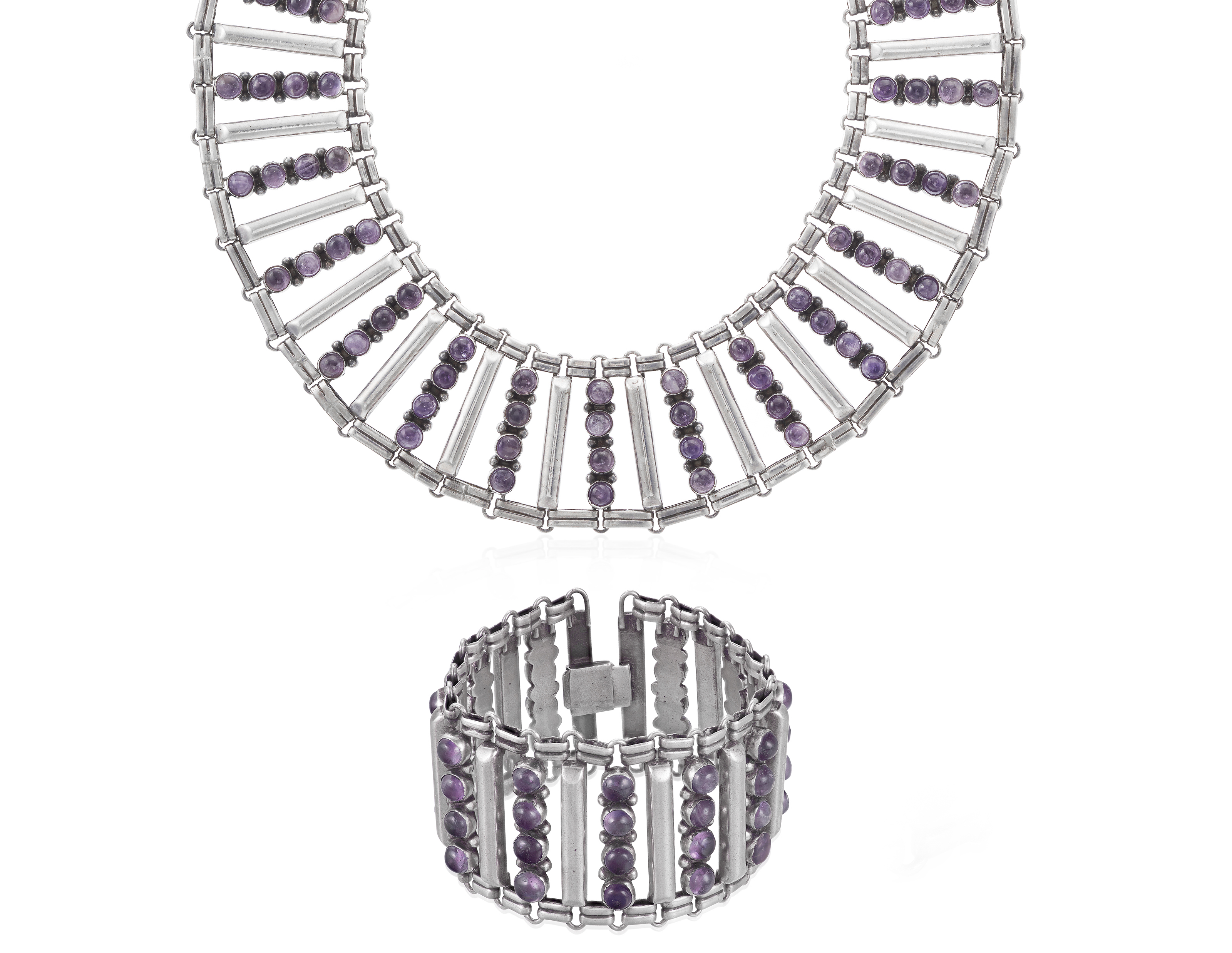 FRED DAVIS SET OF AMETHYST JEWELRY, | Christie’s